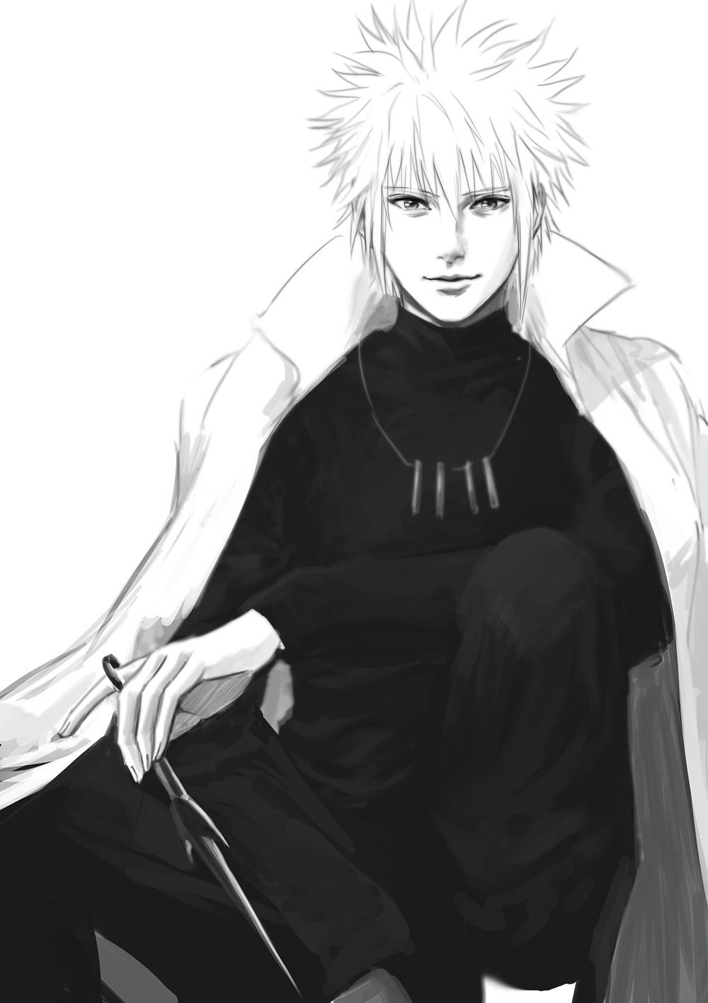 Minato Black and White Wallpapers - Top Free Minato Black and White ...