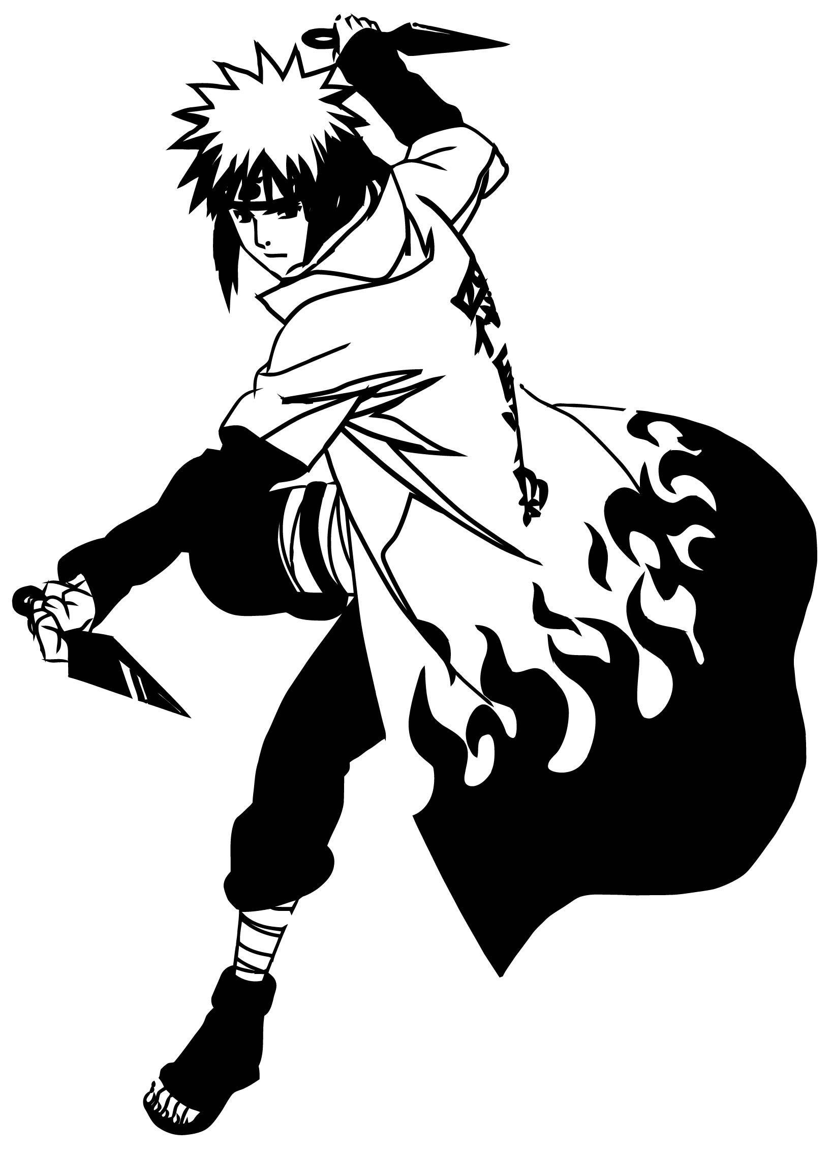 Minato Black and White Wallpapers - Top Free Minato Black and White ...