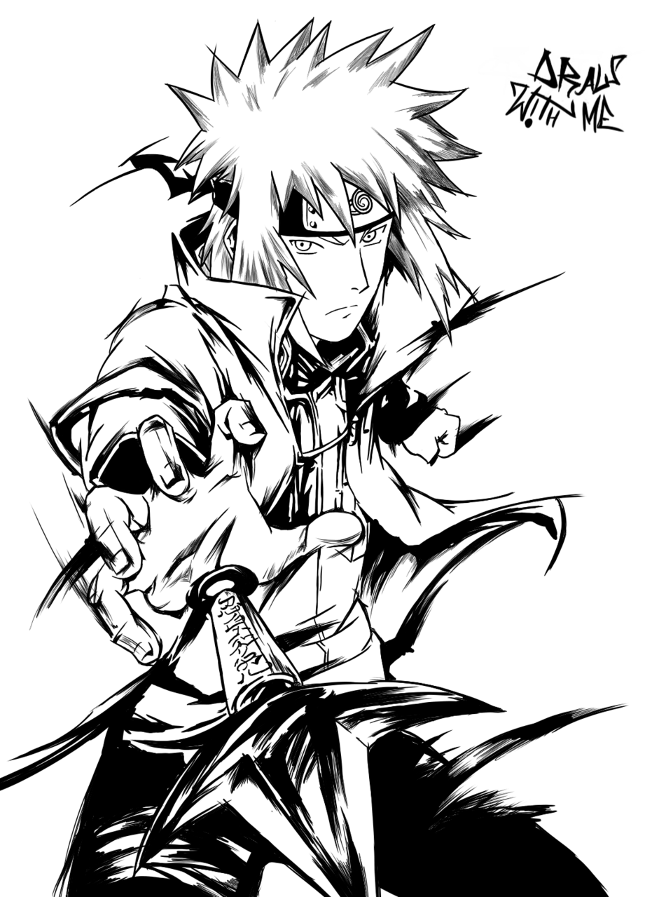 Minato Black and White Wallpapers - Top Free Minato Black and White ...