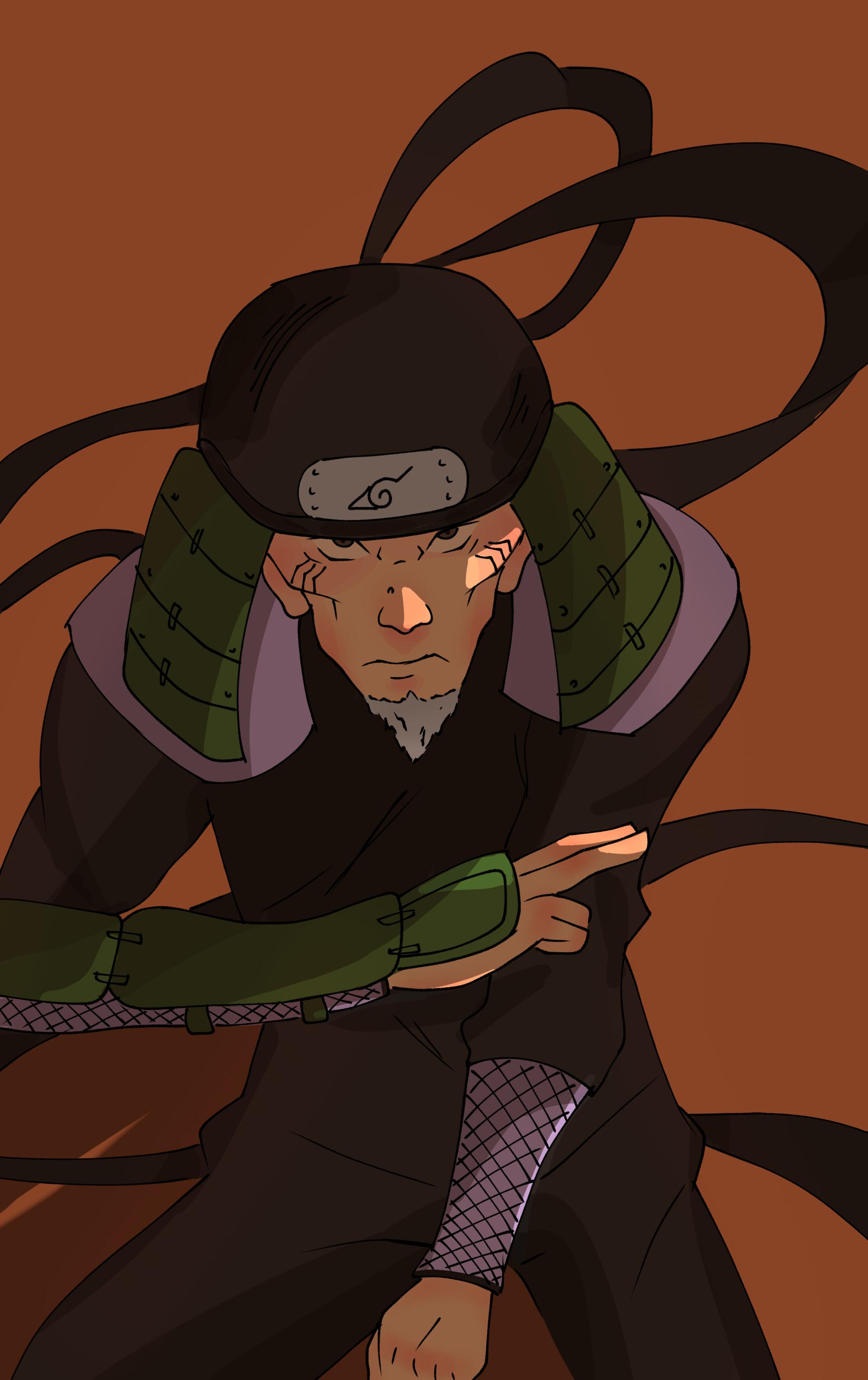 Hiruzen Sarutobi Young The Third Hokage - Hiruzen Sarutobi Render, HD ...
