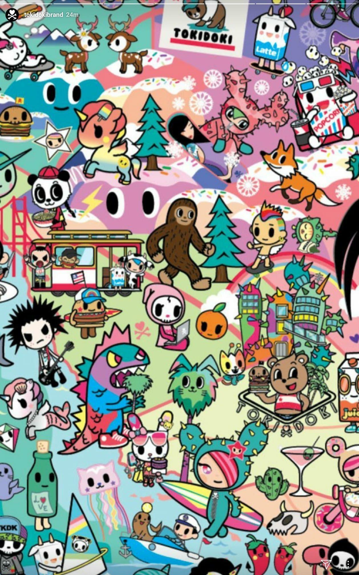 Tokidoki iPhone Wallpapers - Top Free Tokidoki iPhone Backgrounds ...