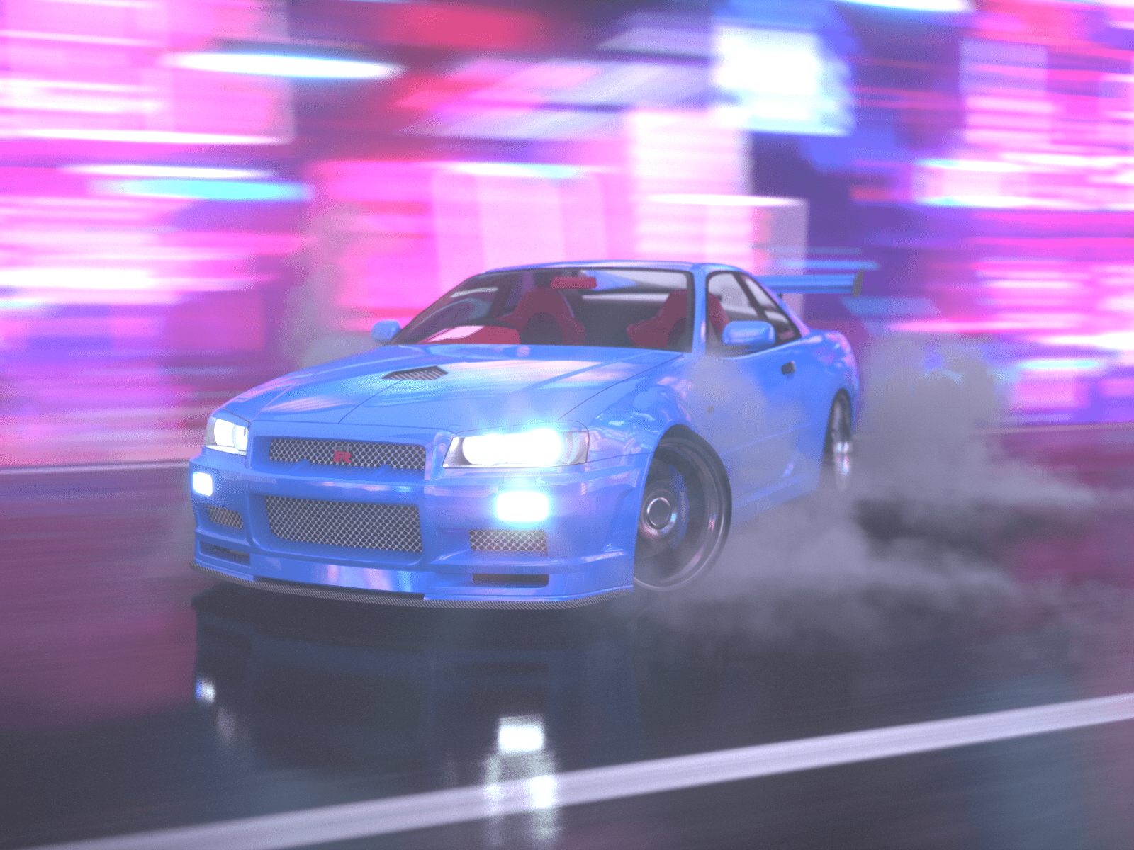 Neon Gtr Wallpapers - Top Free Neon Gtr Backgrounds - WallpaperAccess