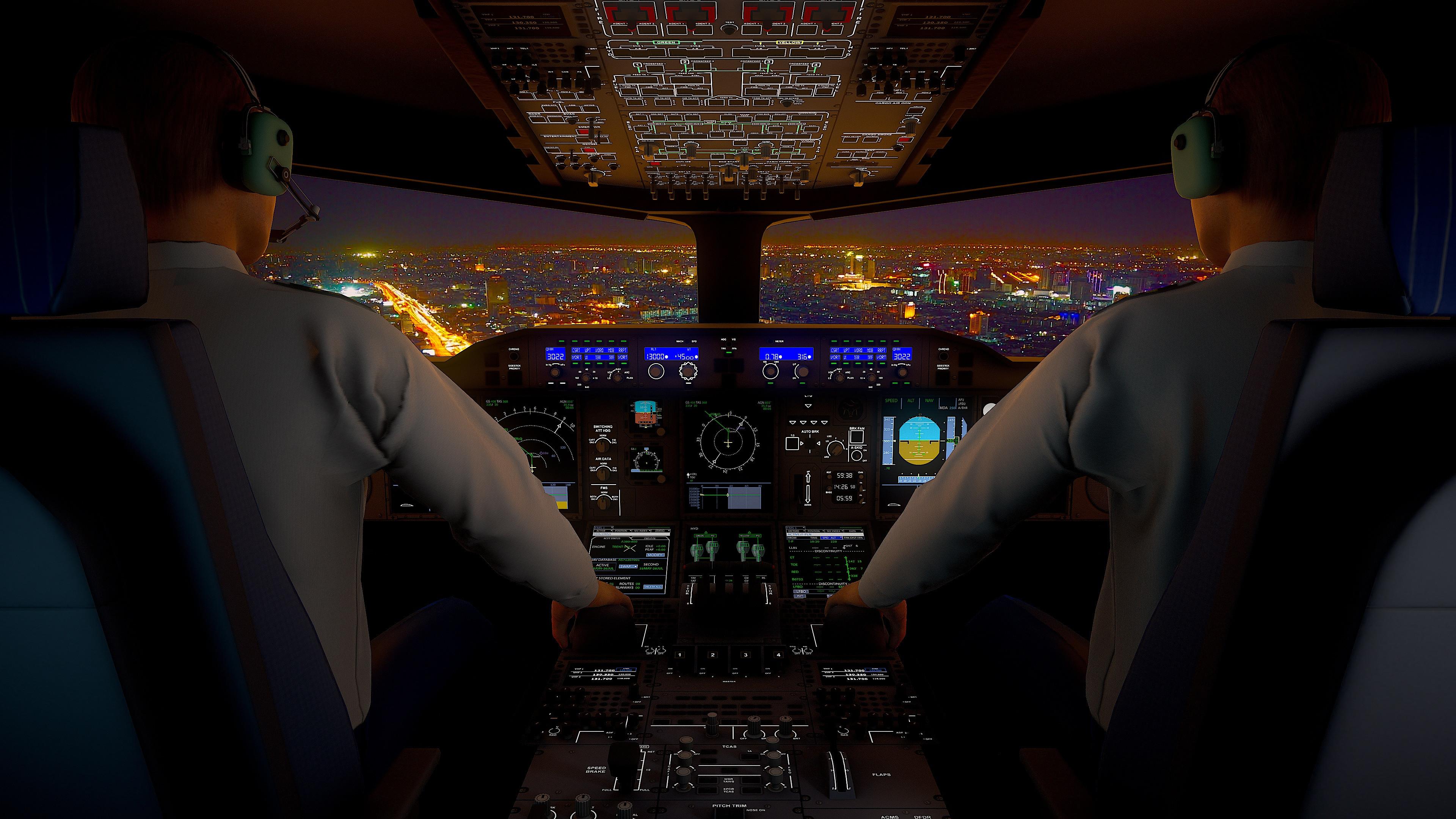 Airbus Cockpit Wallpapers - Top Free Airbus Cockpit Backgrounds ...