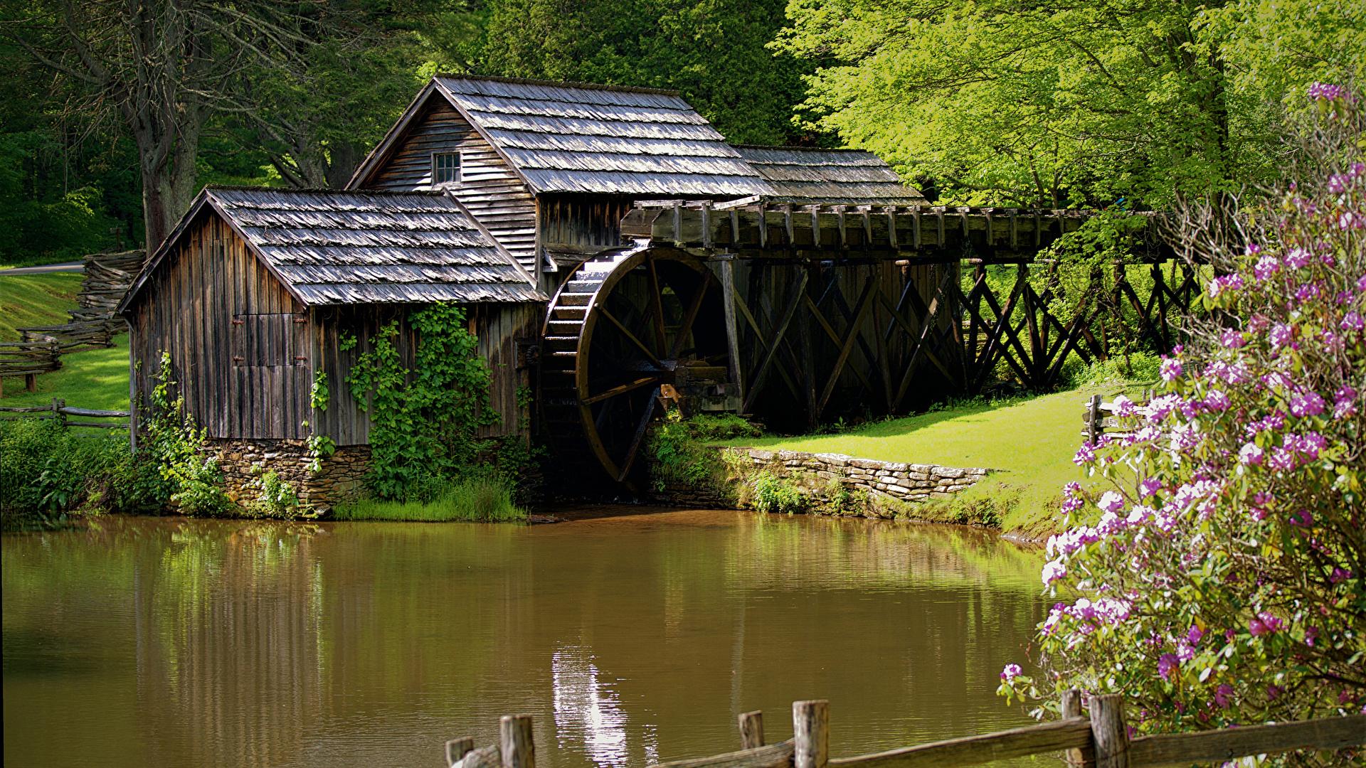 Water Mill Wallpapers - Top Free Water Mill Backgrounds - WallpaperAccess