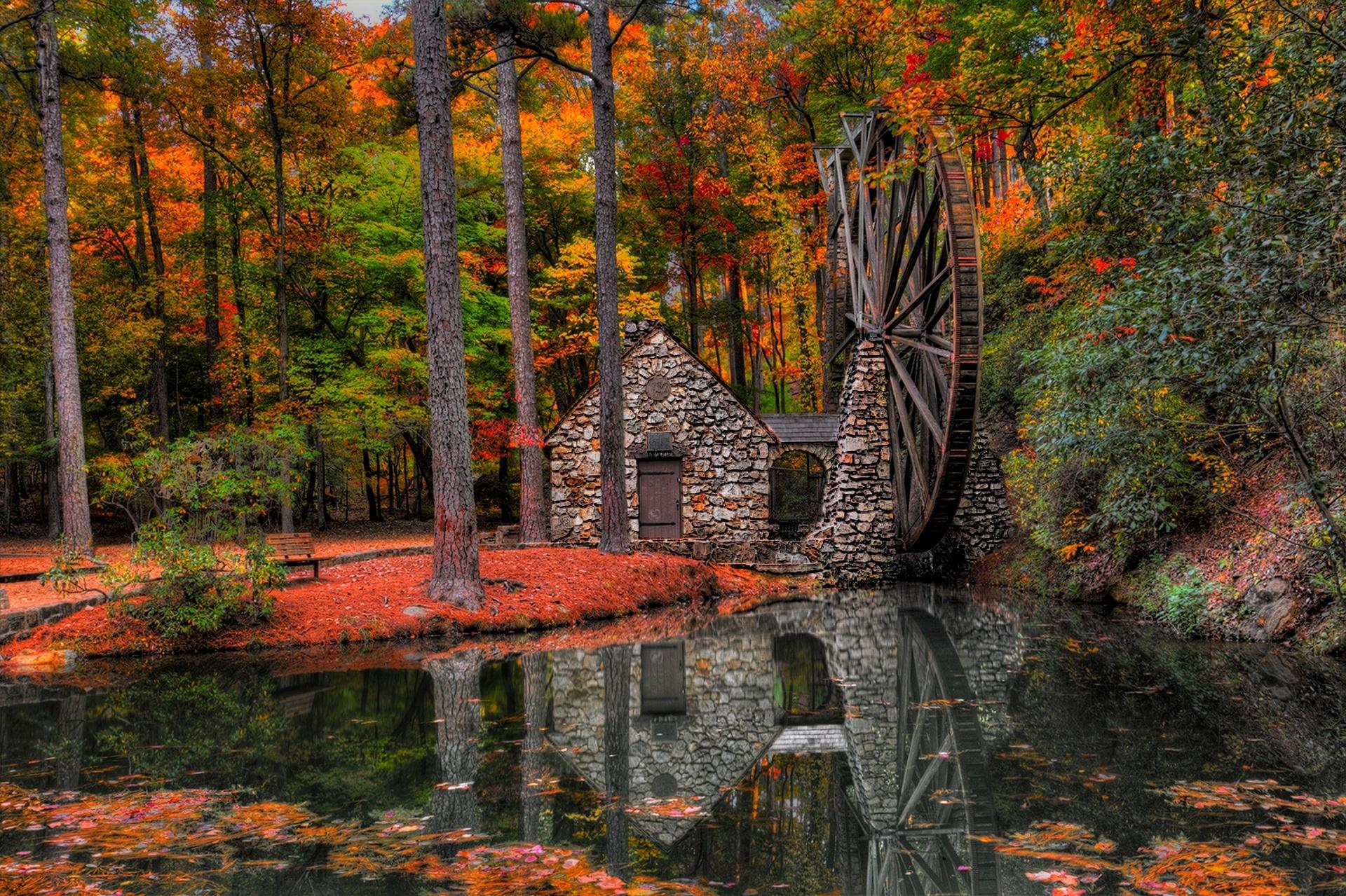 Water Mill Wallpapers - Top Free Water Mill Backgrounds - WallpaperAccess