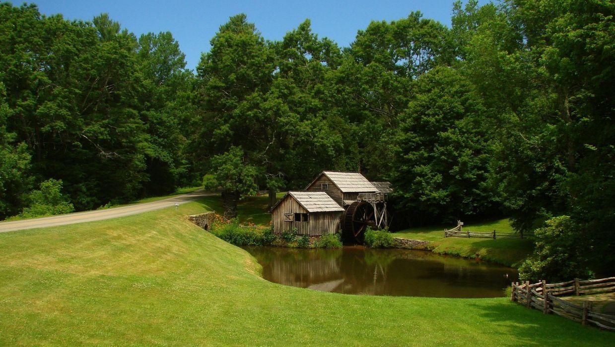 Water Mill Wallpapers - Top Free Water Mill Backgrounds - WallpaperAccess
