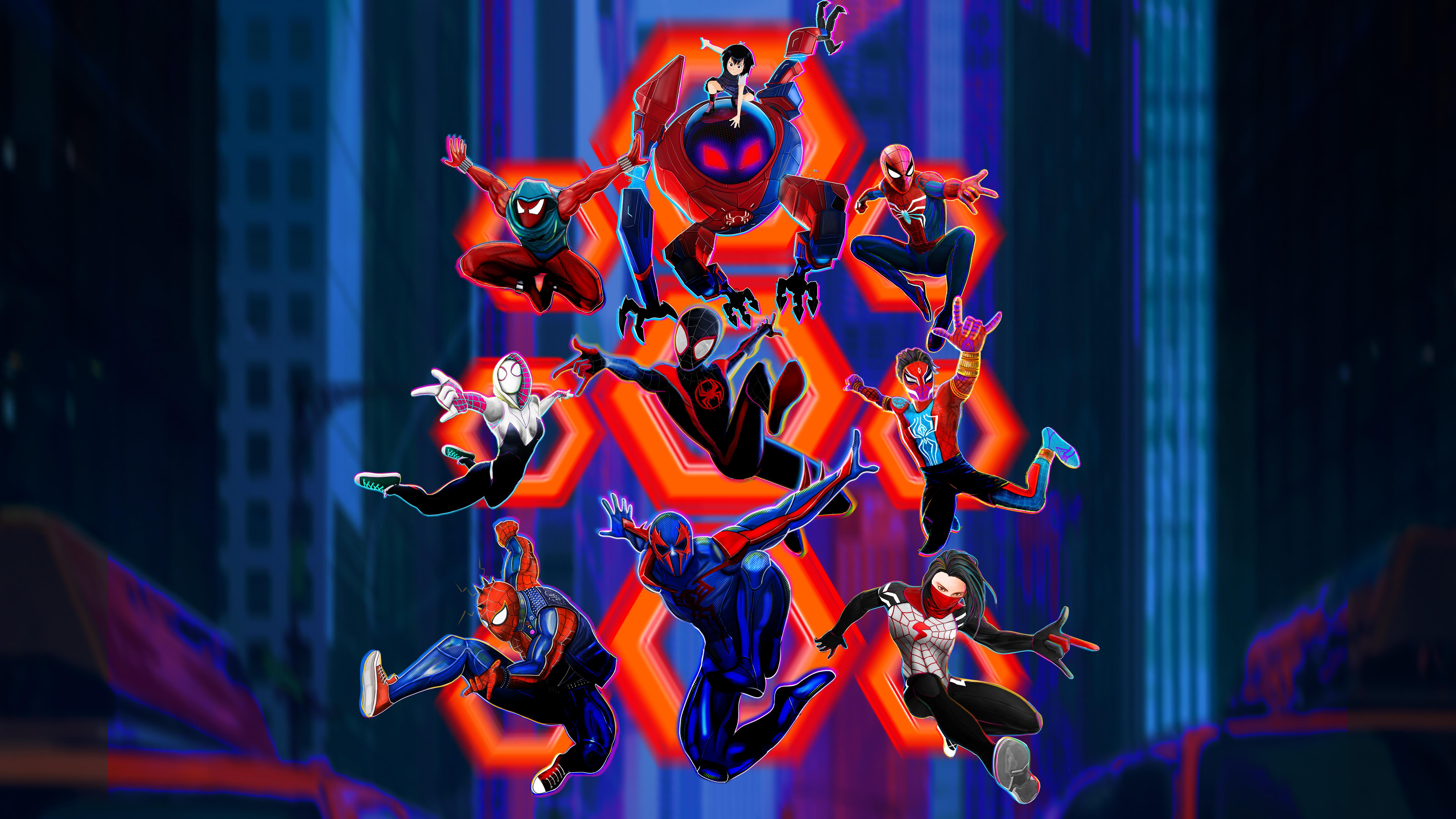 Across Spider Verse Wallpapers - Top Free Across Spider Verse Backgrounds - WallpaperAccess
