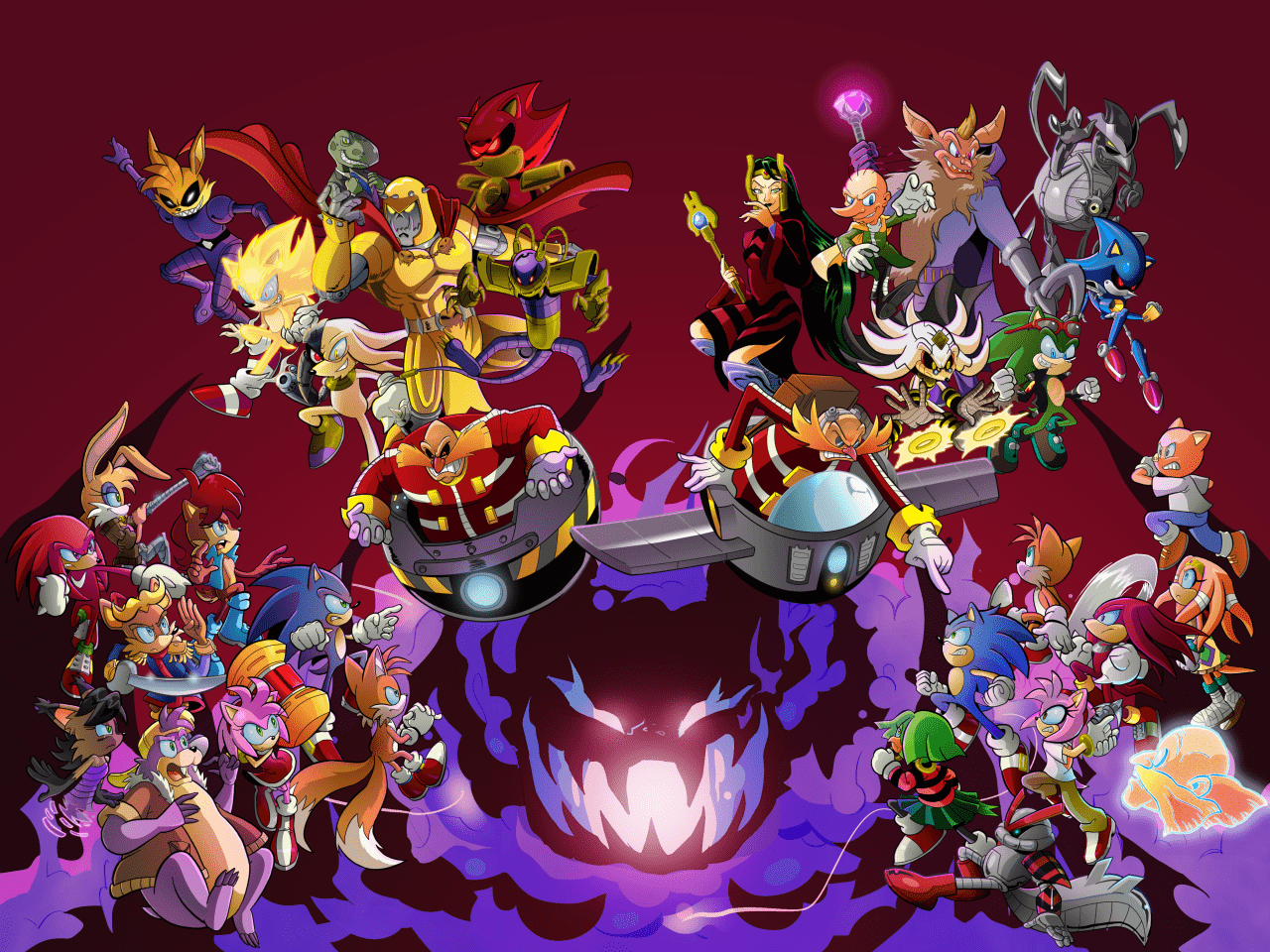 Archie Sonic Wallpapers - Top Free Archie Sonic Backgrounds - WallpaperAccess