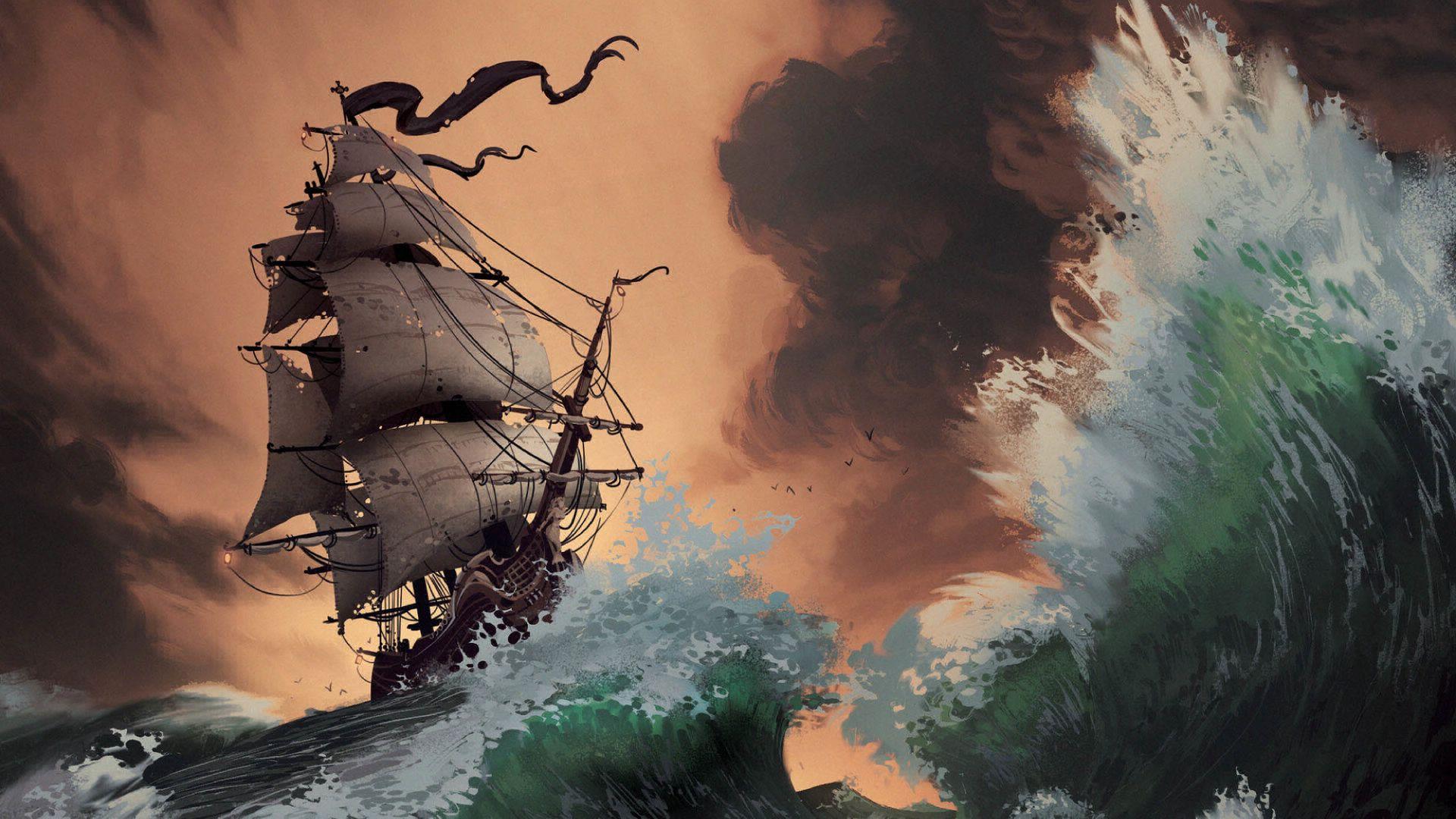 Ship In Storm Wallpapers - Top Free Ship In Storm Backgrounds ...