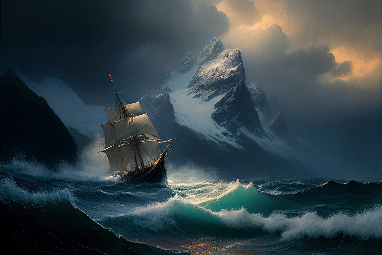 Ship In Storm Wallpapers - Top Free Ship In Storm Backgrounds ...