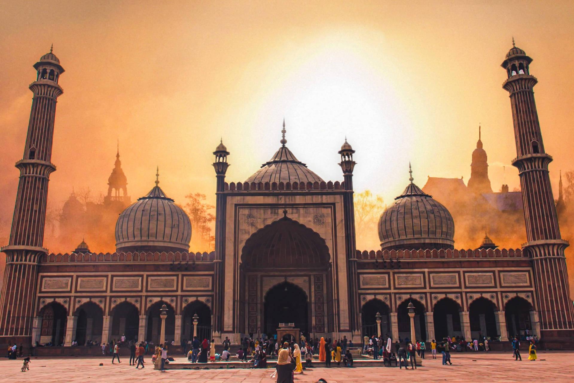 Jama Masjid Wallpapers - Top Free Jama Masjid Backgrounds - WallpaperAccess