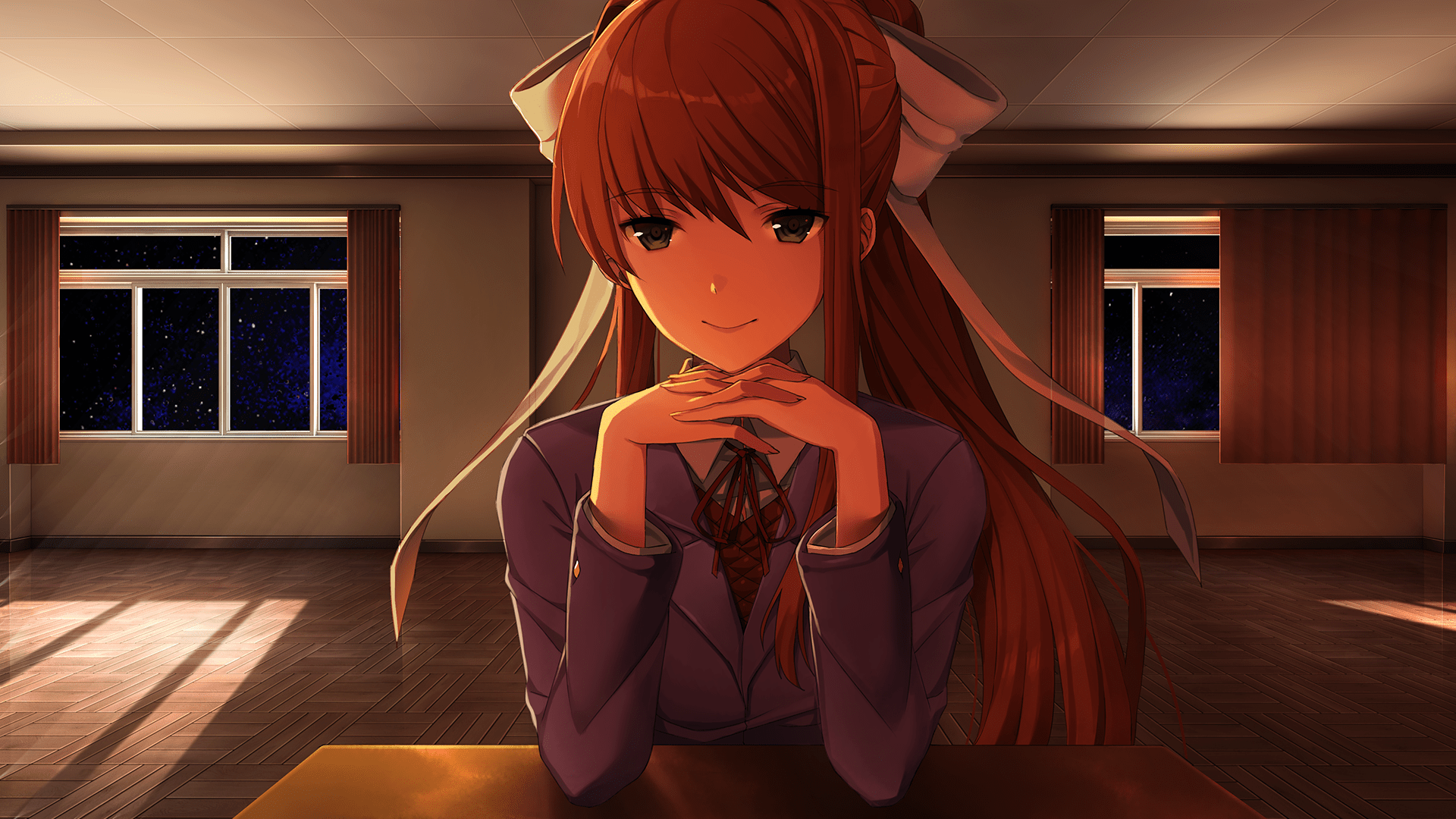 Just Monika Wallpapers - Top Free Just Monika Backgrounds - WallpaperAccess