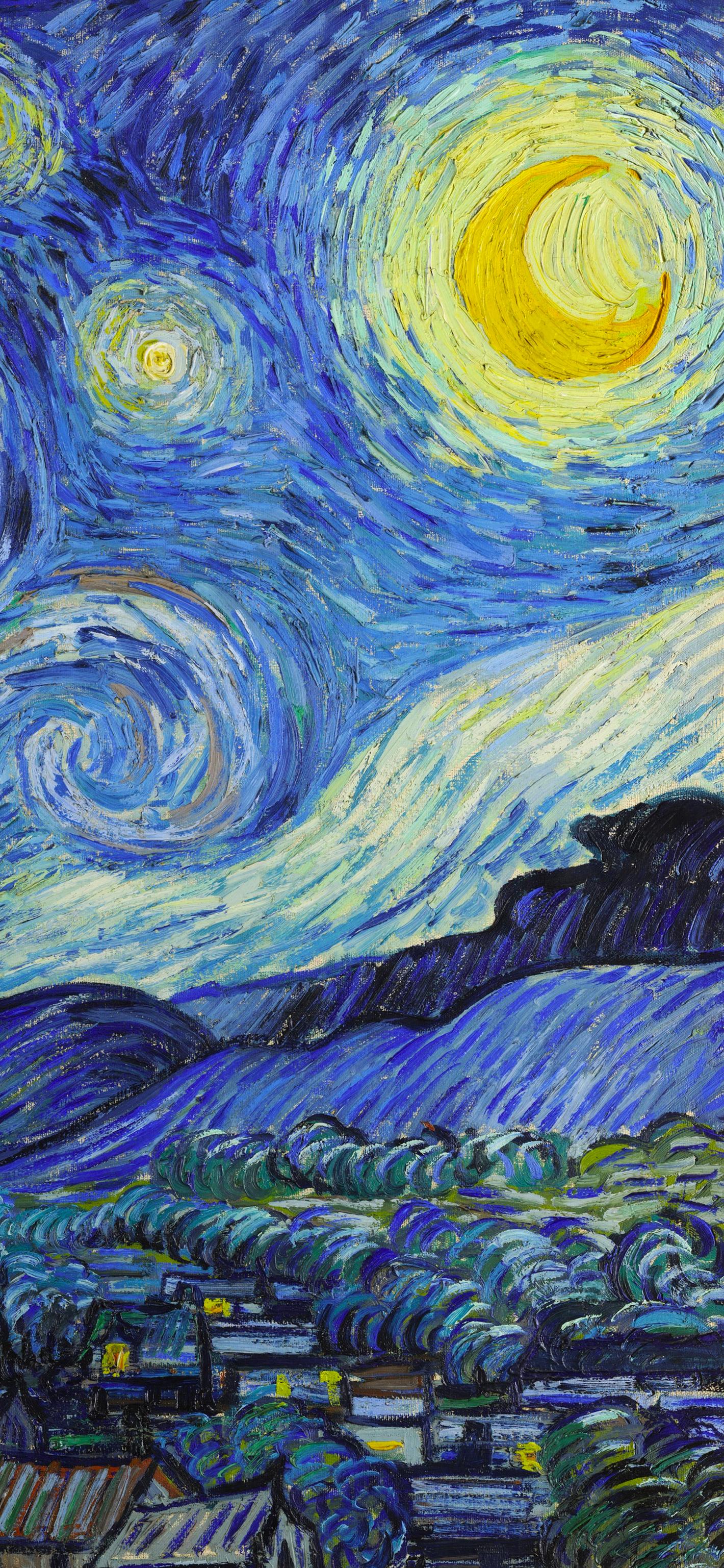 Van Gogh Starry Night Wallpapers - Top Free Van Gogh Starry Night ...