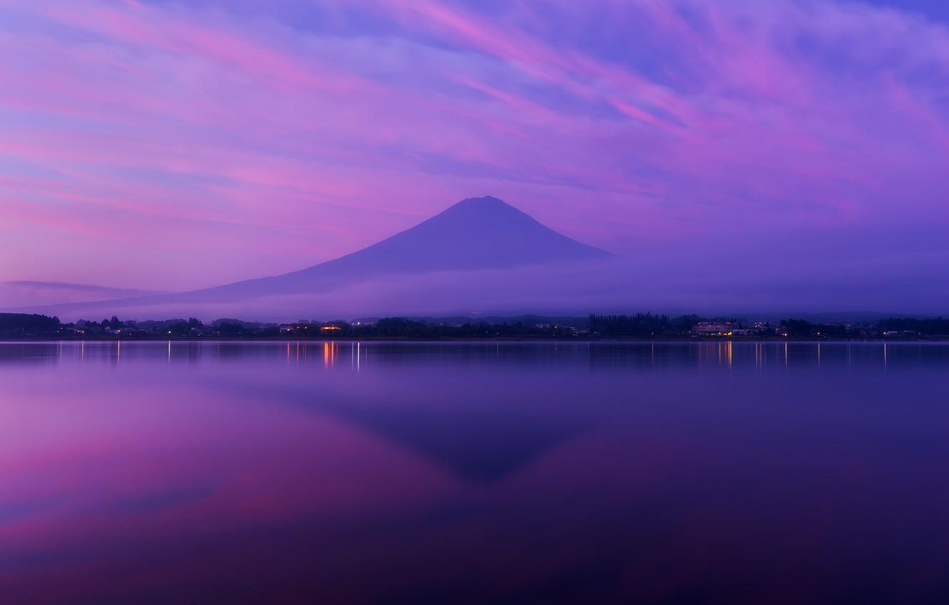 Mount Fuji Purple Wallpapers - Top Free Mount Fuji Purple Backgrounds ...