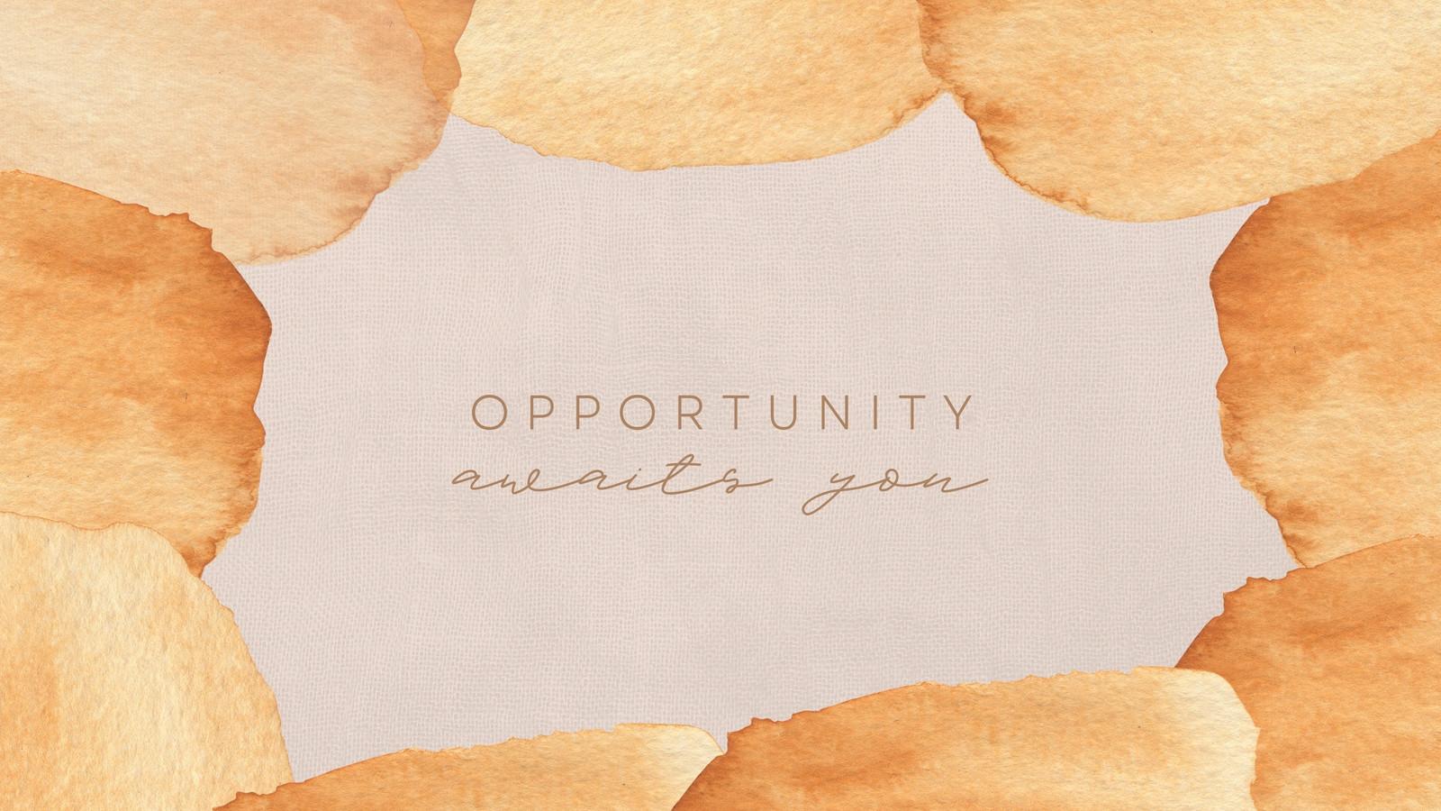 Opportunity Wallpapers - Top Free Opportunity Backgrounds - WallpaperAccess