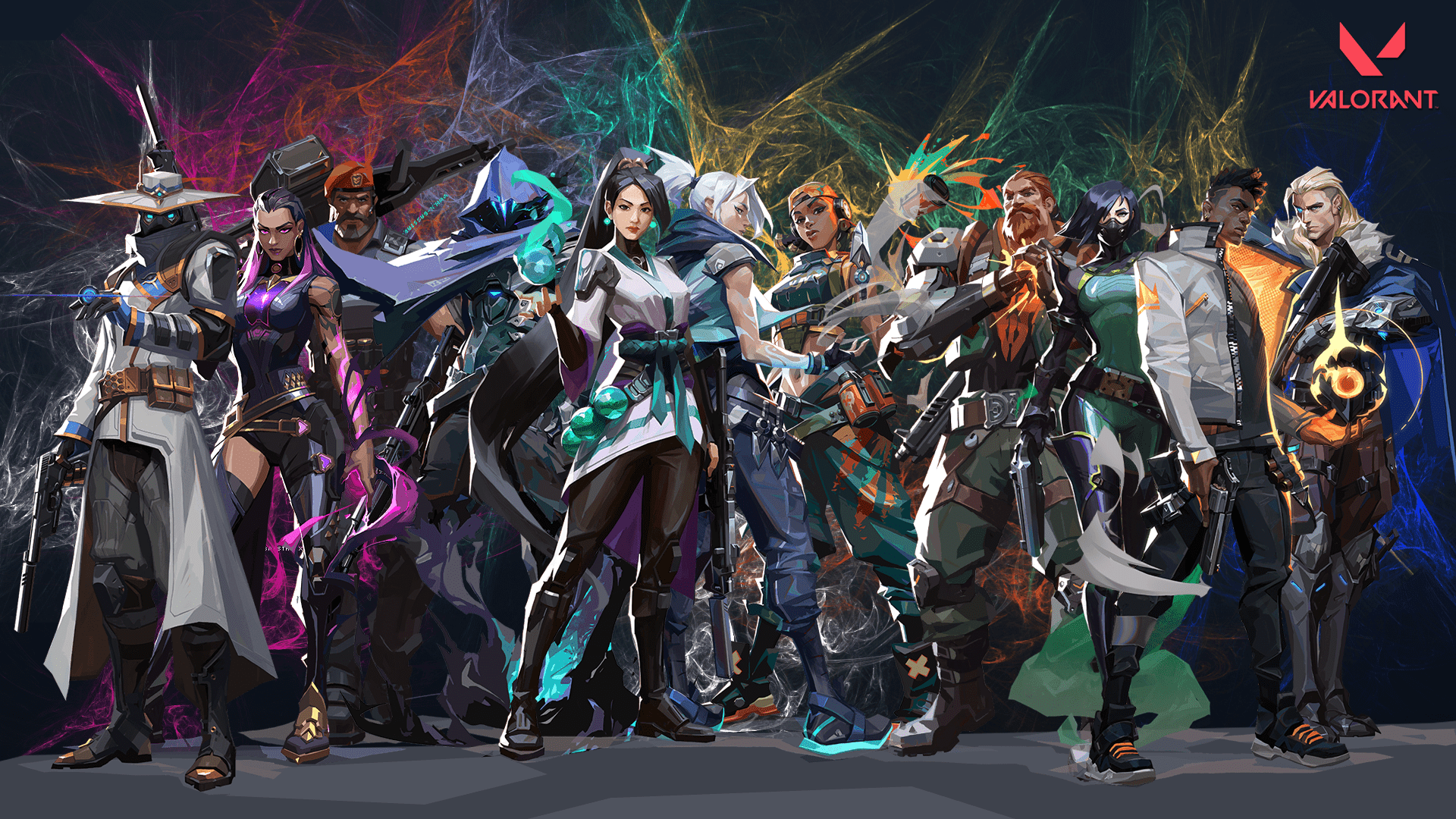 Valorant Agents Wallpapers Top Free Valorant Agents Backgrounds