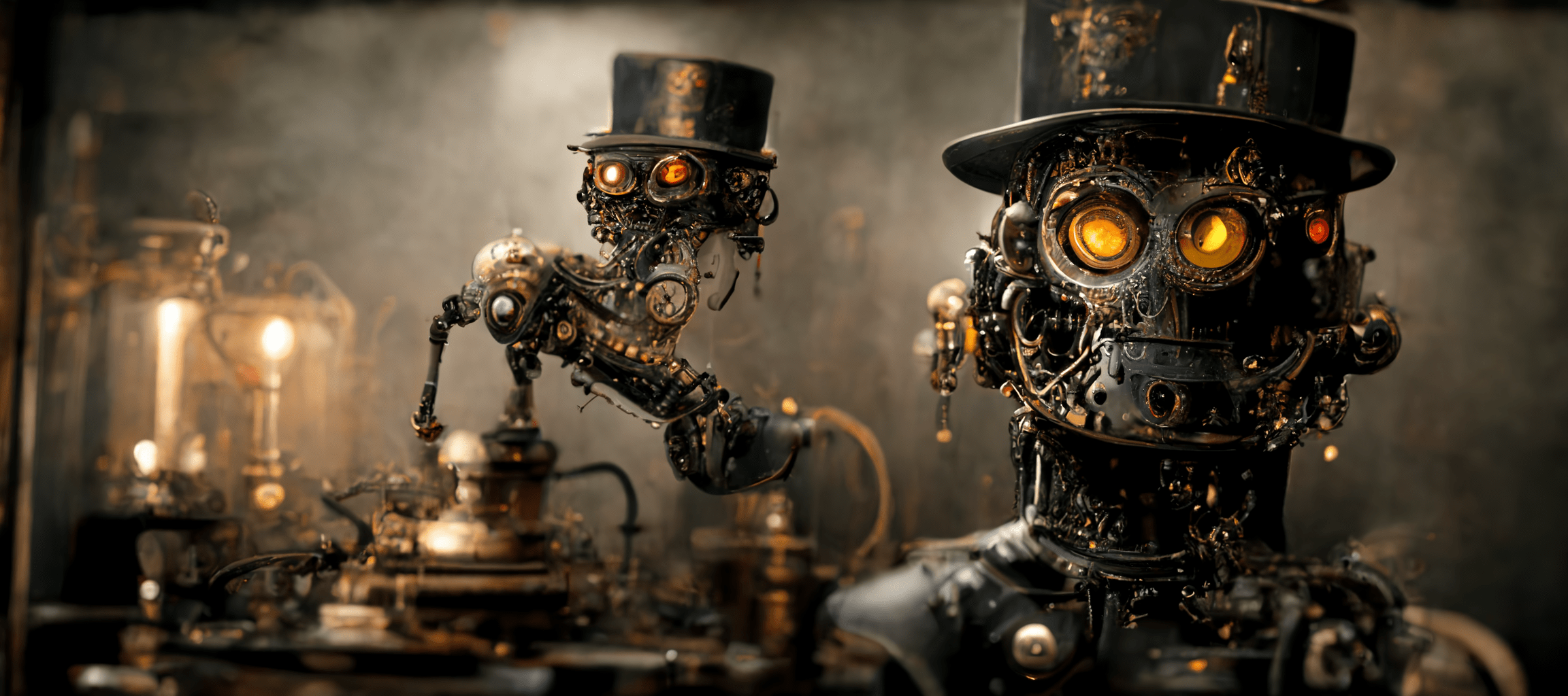 Steampunk Robot Wallpapers - Top Free Steampunk Robot Backgrounds - WallpaperAccess