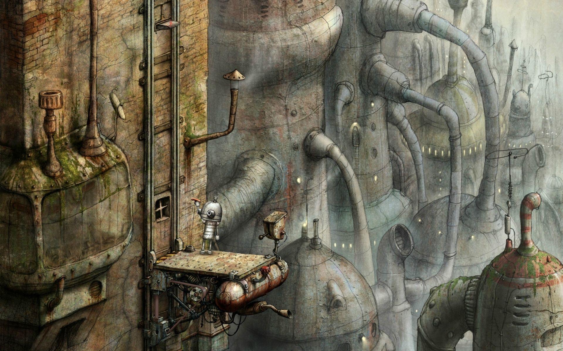 Steampunk Robot Wallpapers - Top Free Steampunk Robot Backgrounds ...