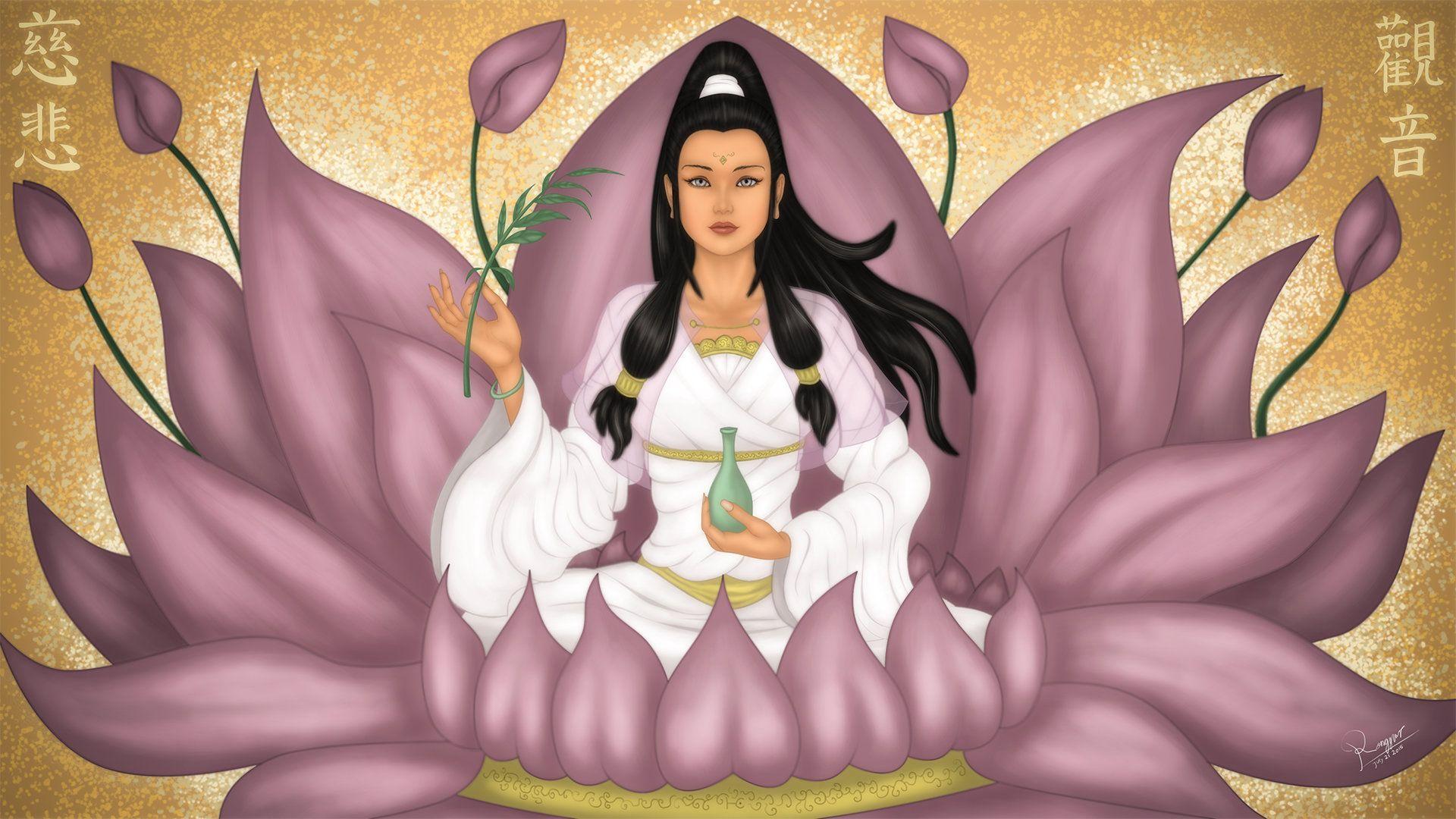 Kuan Yin Wallpapers - Top Free Kuan Yin Backgrounds - WallpaperAccess