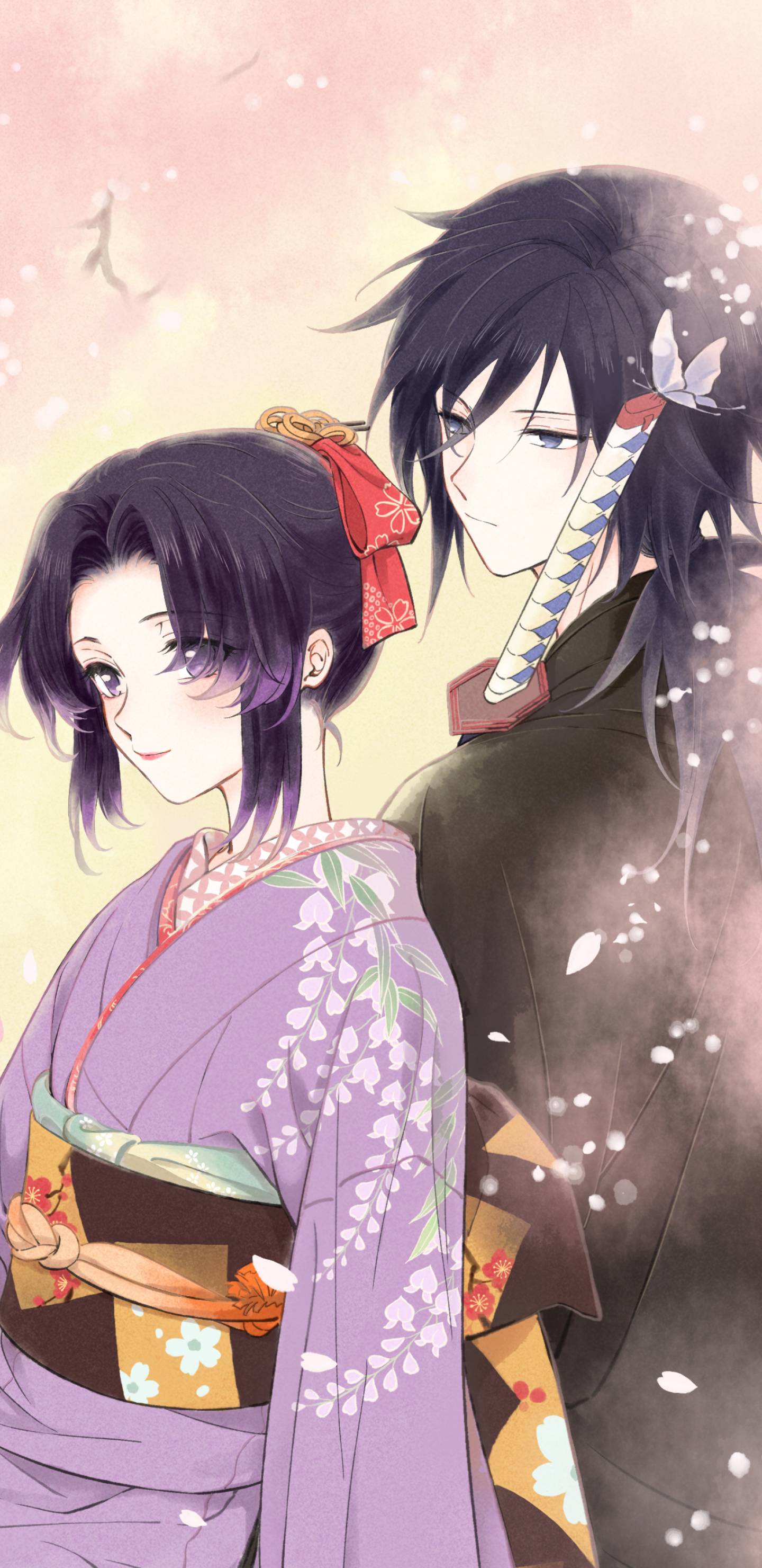 Demon Slayer Couple Wallpapers - Top Free Demon Slayer Couple ...