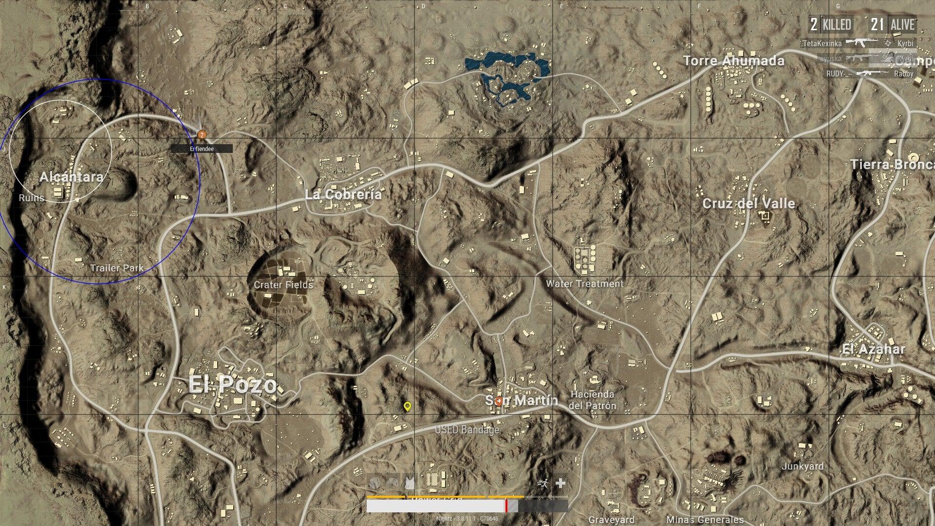 Miramar Map Wallpapers - Top Free Miramar Map Backgrounds - WallpaperAccess