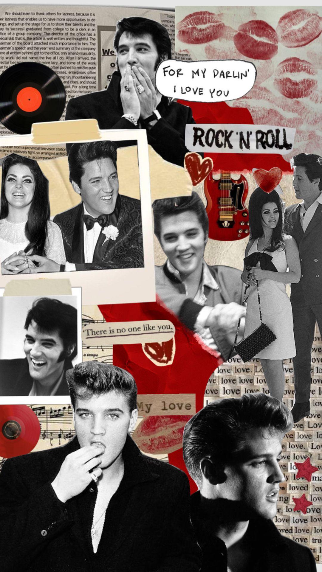 Elvis Presley Wallpaper Collage