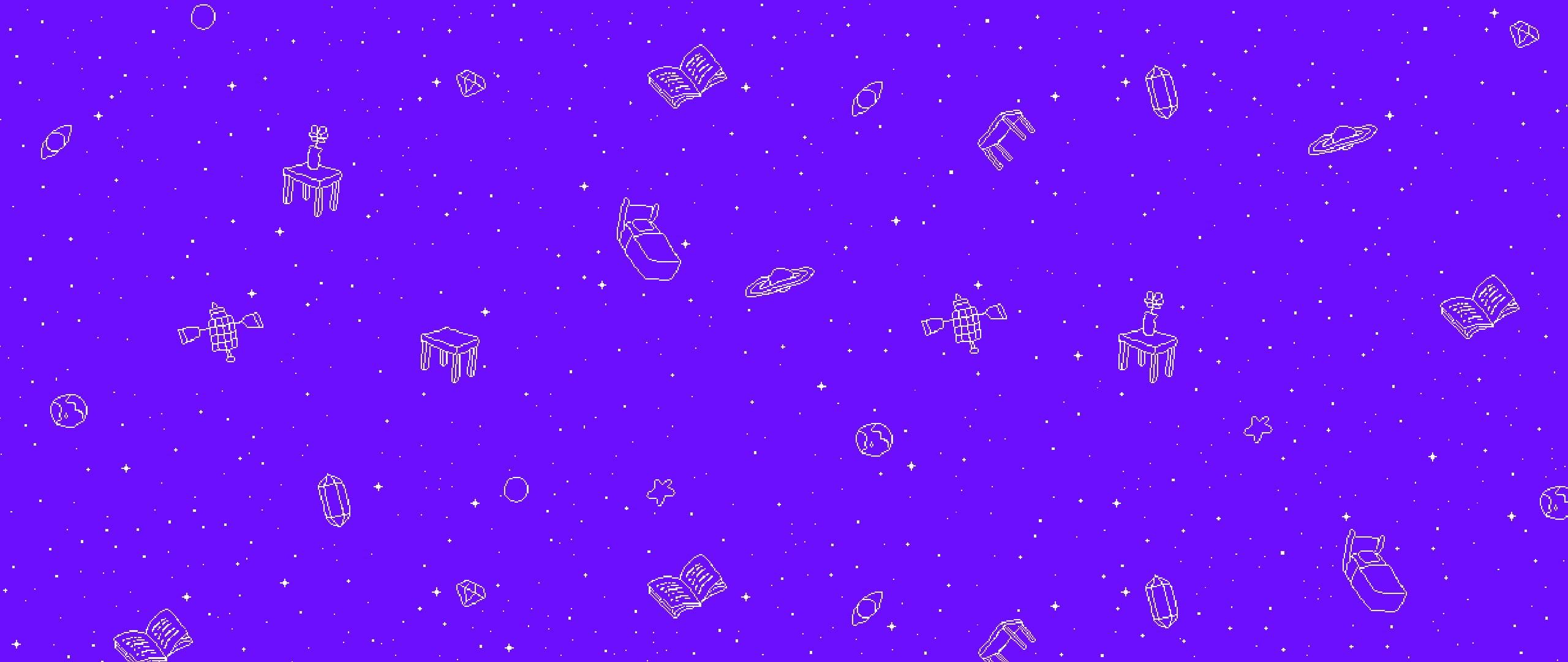 Purple Pixel Art Wallpapers - Top Free Purple Pixel Art Backgrounds ...