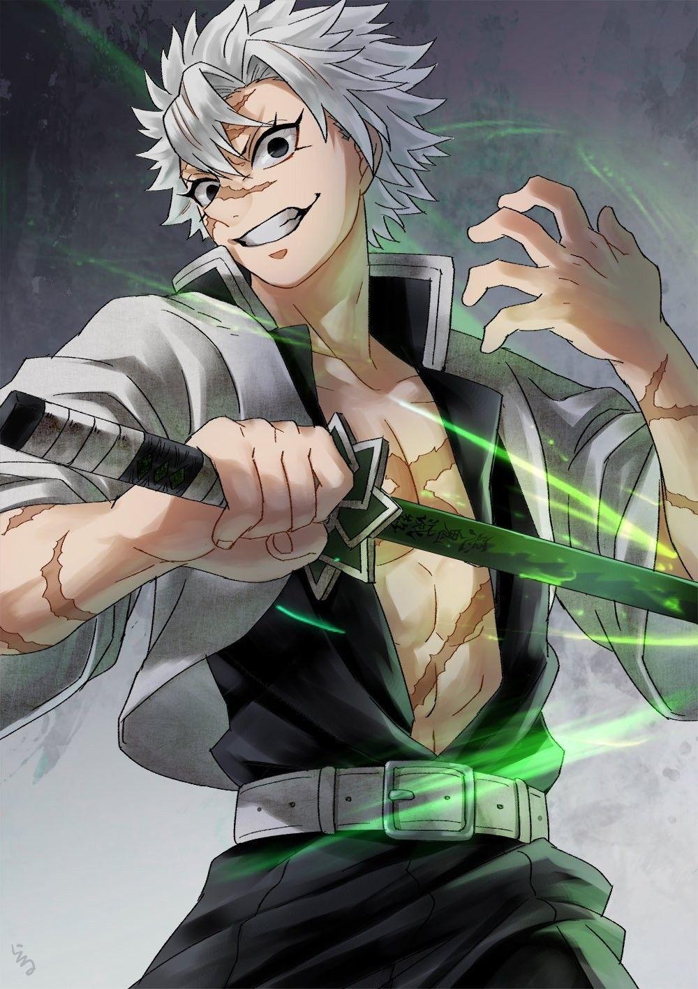 Demon Slayer Sanemi Wallpapers - Top Free Demon Slayer Sanemi ...