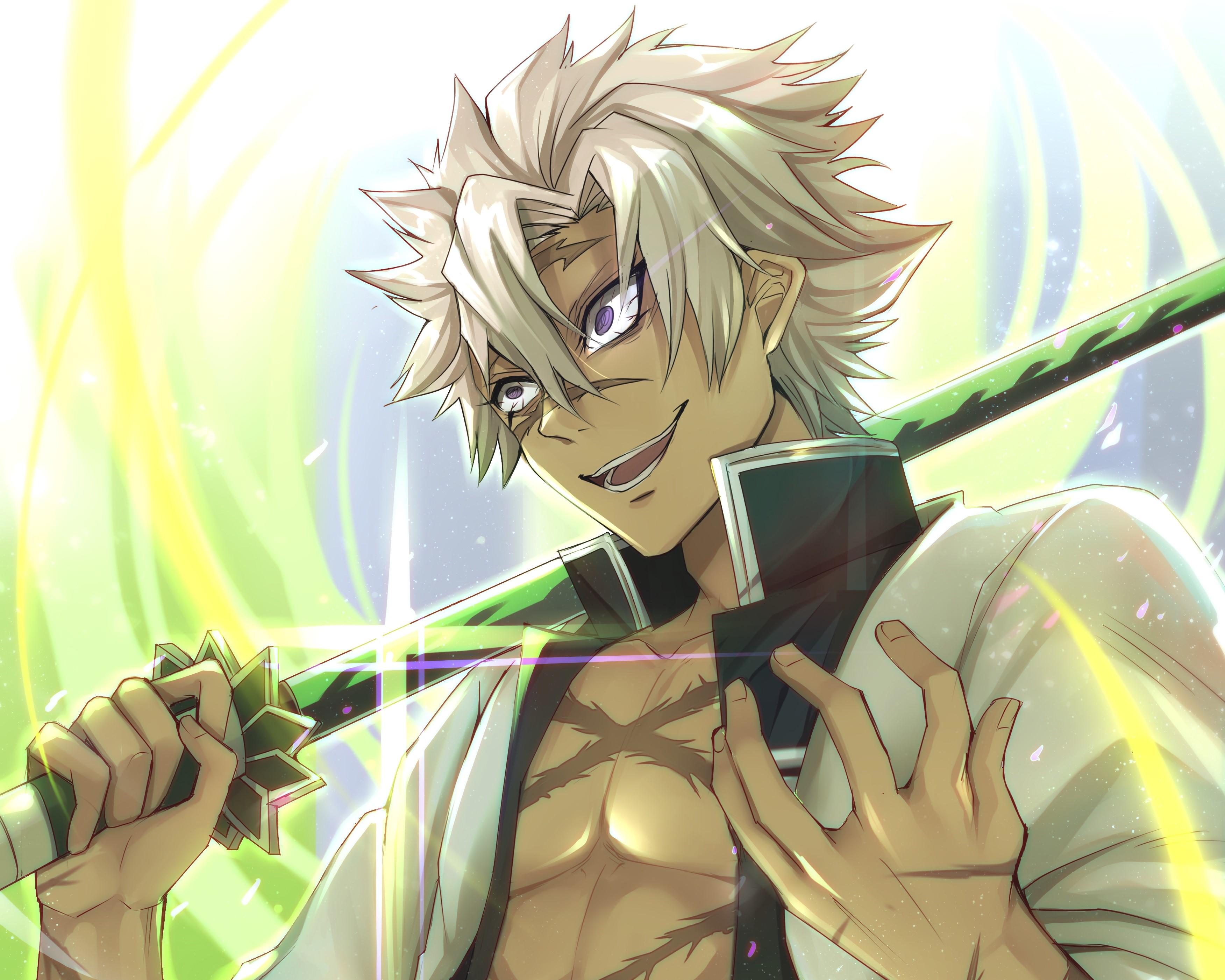 Demon Slayer Sanemi Wallpapers - Top Free Demon Slayer Sanemi ...