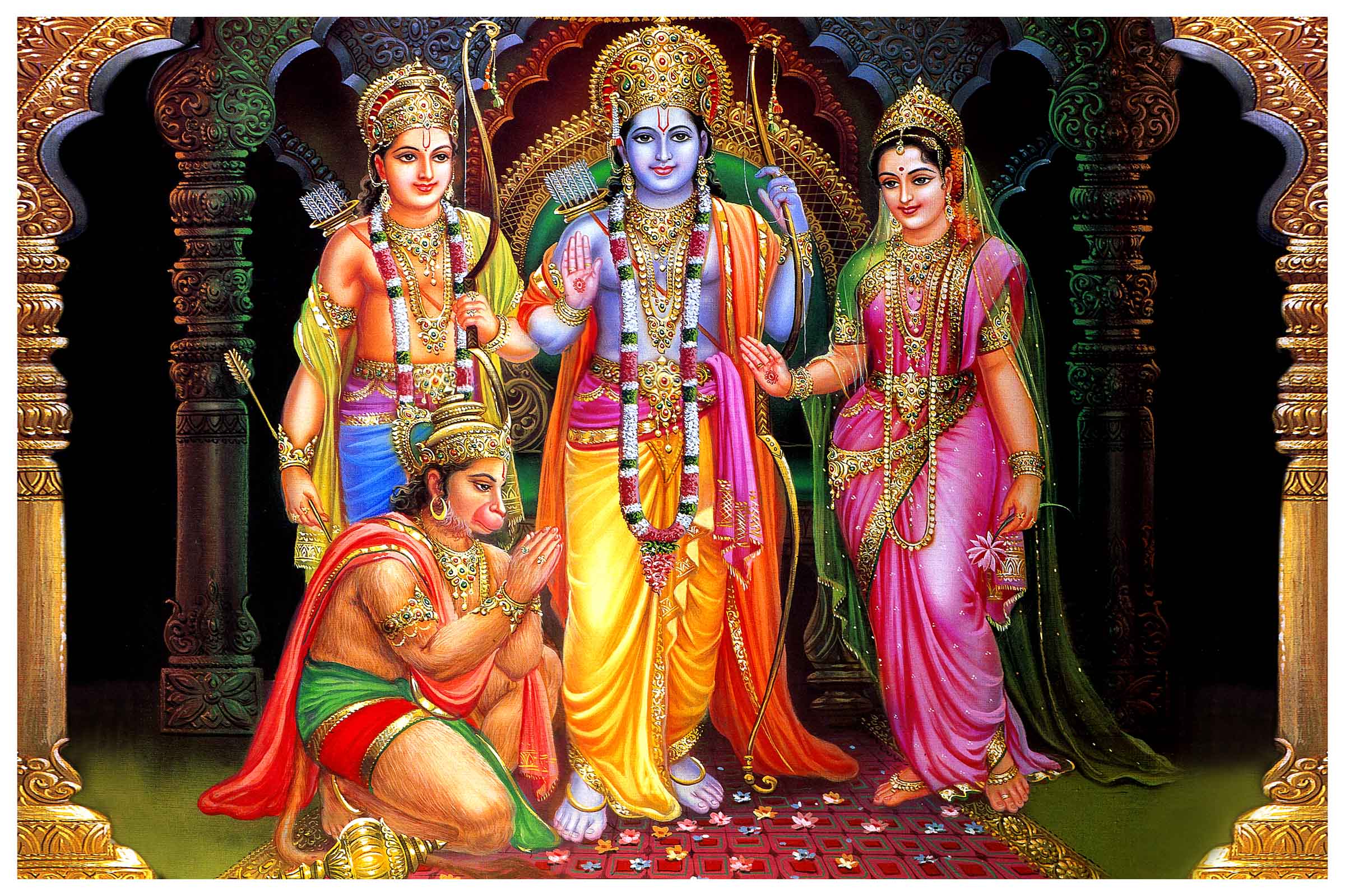 Rama and Sita Wallpapers - Top Free Rama and Sita Backgrounds ...