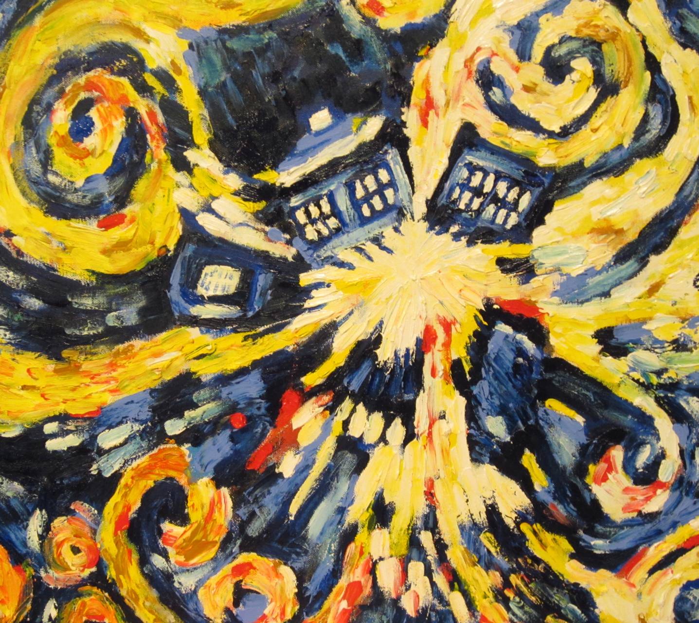 Van Gogh TARDIS Wallpapers - Top Free Van Gogh TARDIS Backgrounds ...