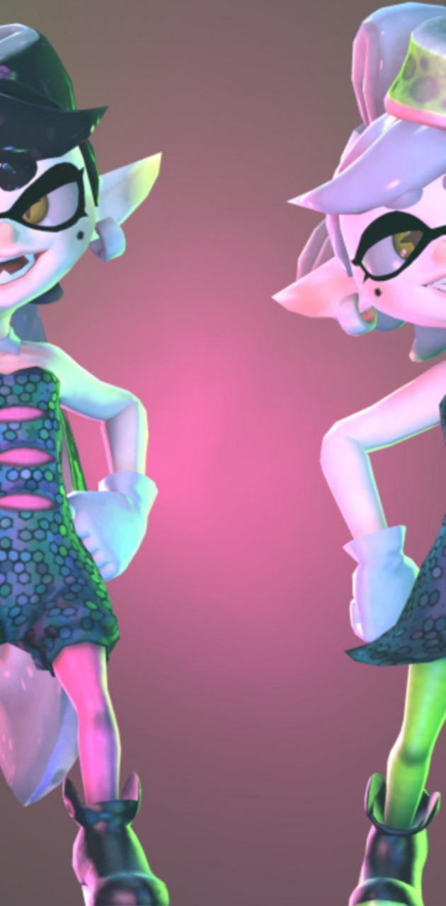 Squid Sisters Wallpapers - Top Free Squid Sisters Backgrounds - WallpaperAccess