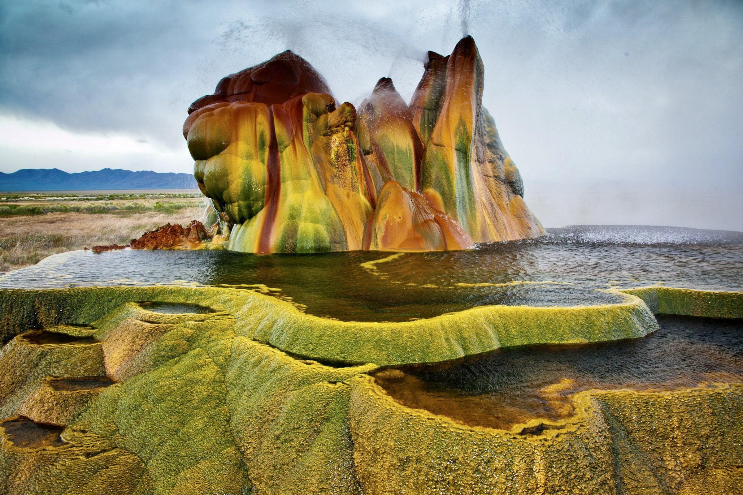 Fly Geyser Wallpapers - Top Free Fly Geyser Backgrounds - WallpaperAccess