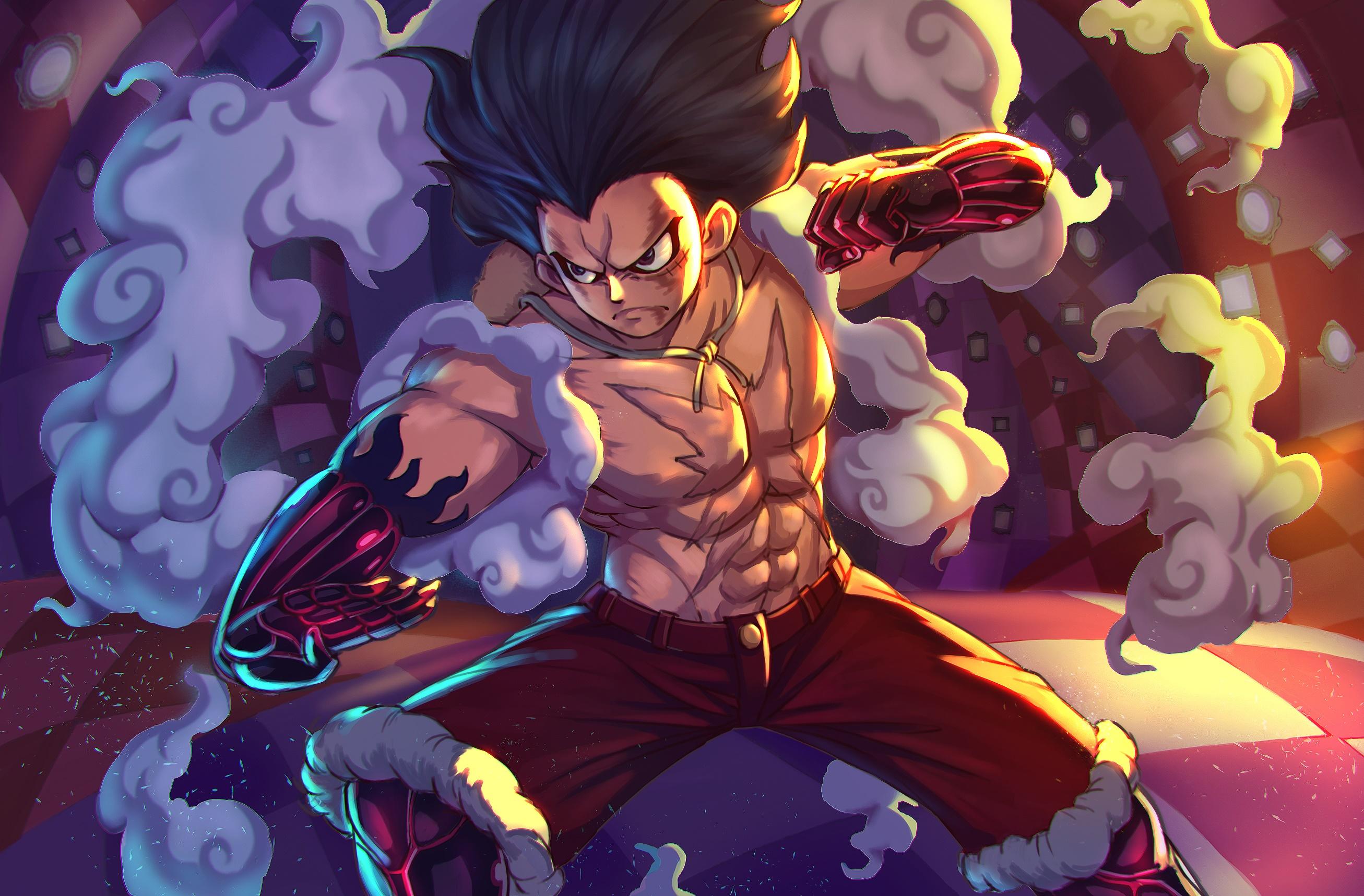 Luffy Fourth Gear Wallpapers - Top Free Luffy Fourth Gear Backgrounds ...