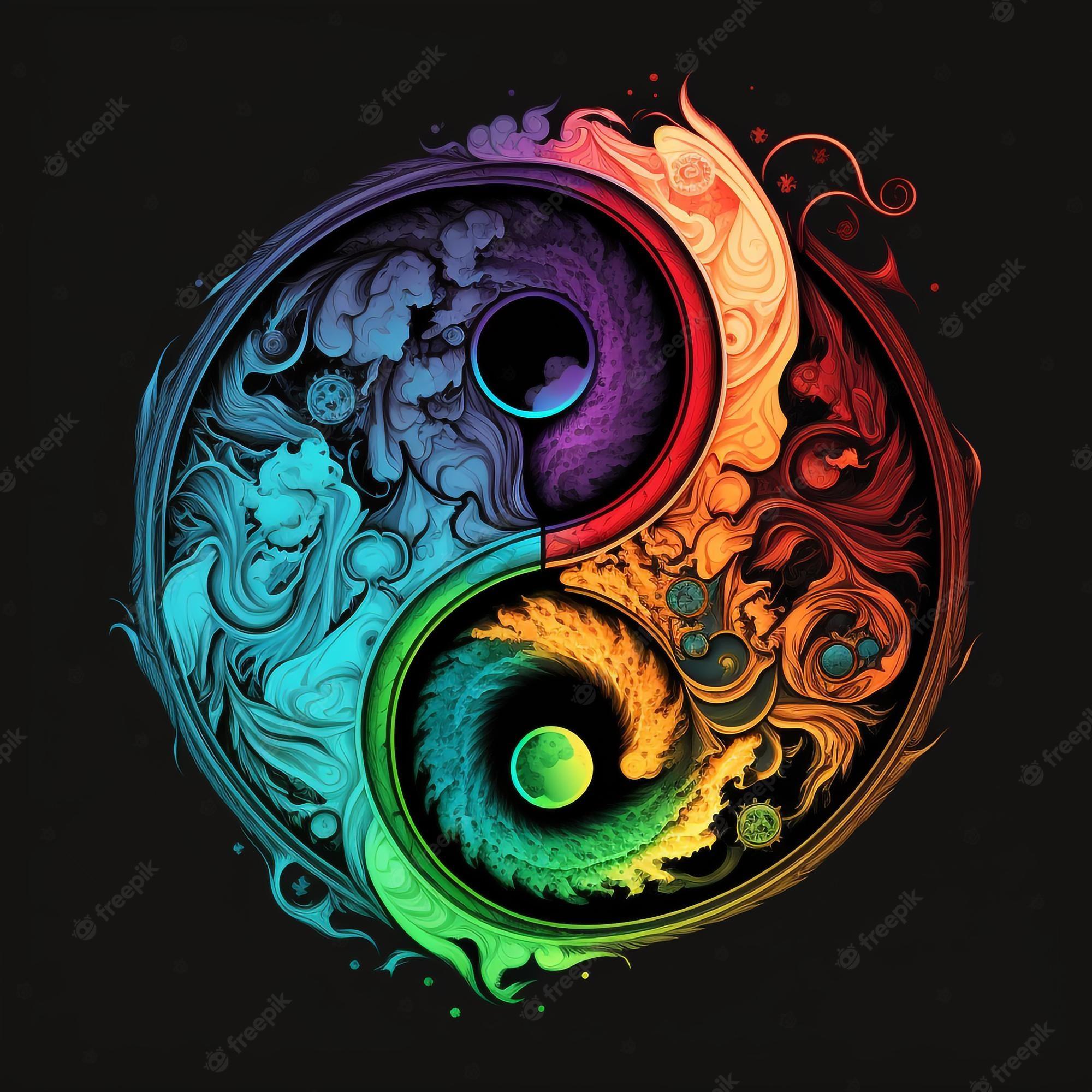 Yin Yang Psychedelic Wallpapers - Top Free Yin Yang Psychedelic ...