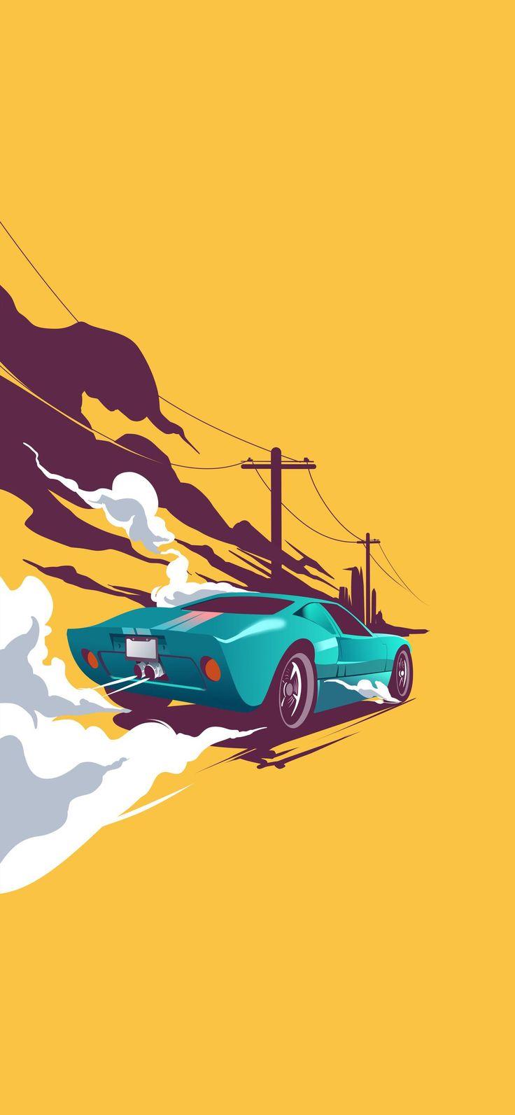 Minimalist Car Art Wallpapers - Top Free Minimalist Car Art Backgrounds ...