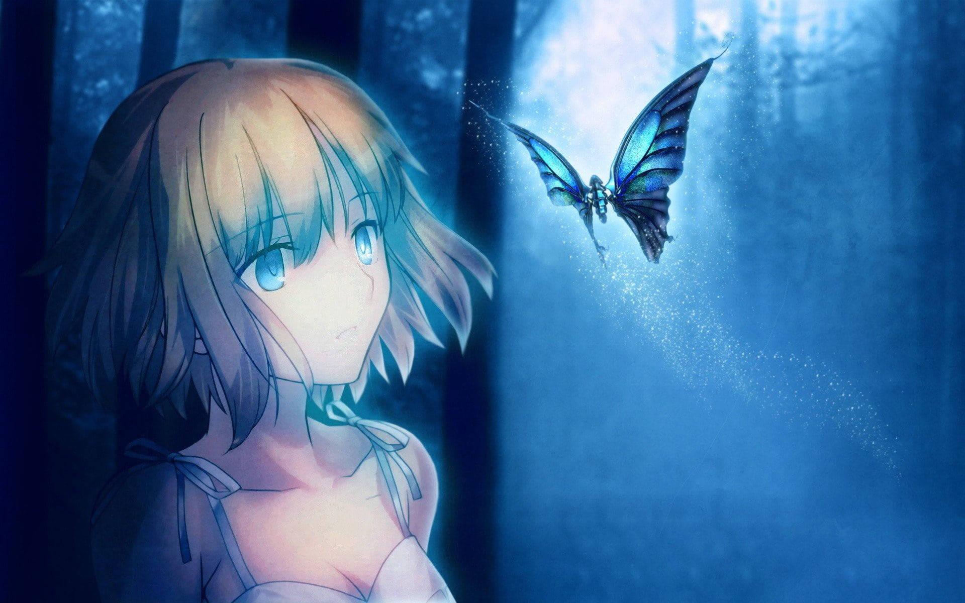 Anime Butterfly Wallpapers - Top Free Anime Butterfly Backgrounds ...