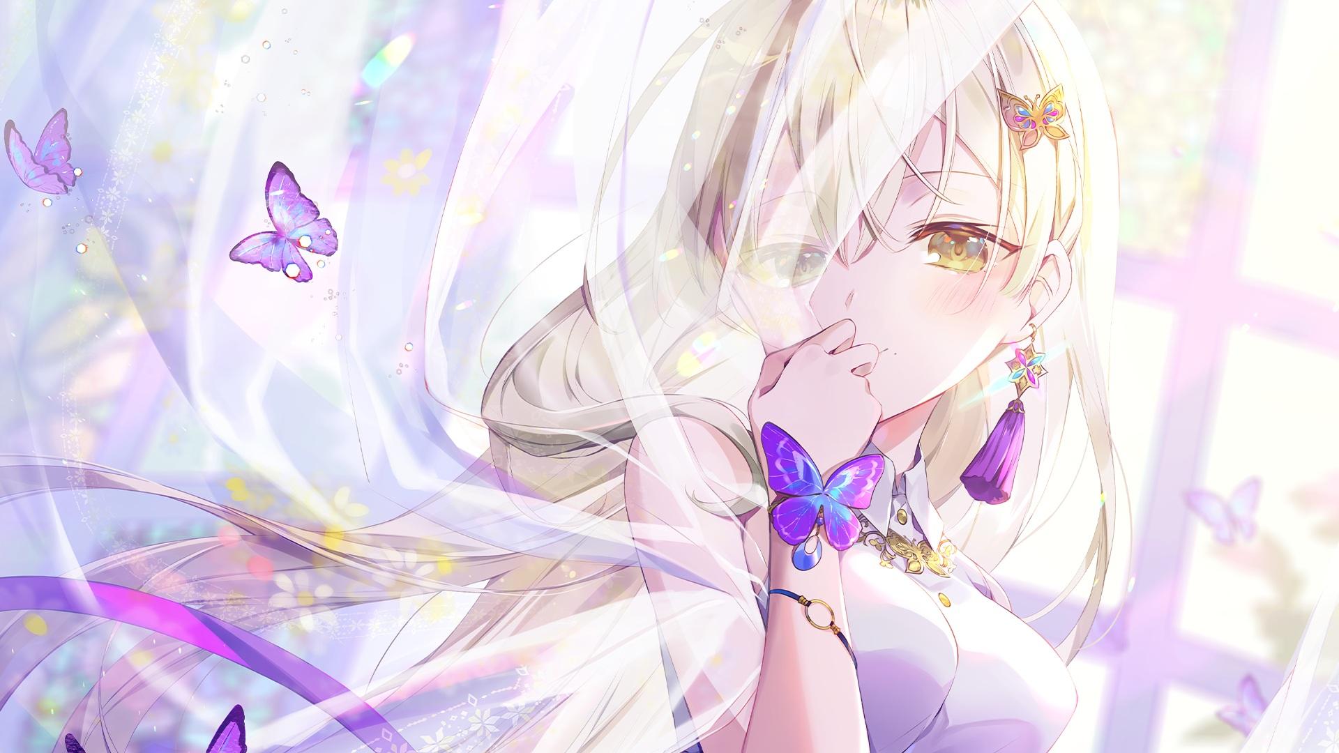 Anime Butterfly Wallpapers - Top Free Anime Butterfly Backgrounds ...