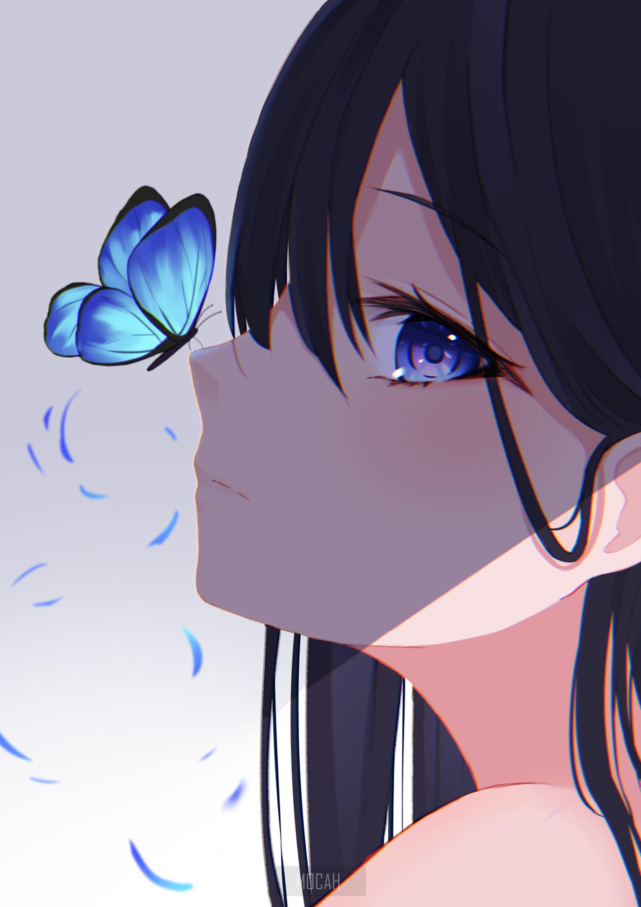 Anime Butterfly Wallpapers - Top Free Anime Butterfly Backgrounds ...