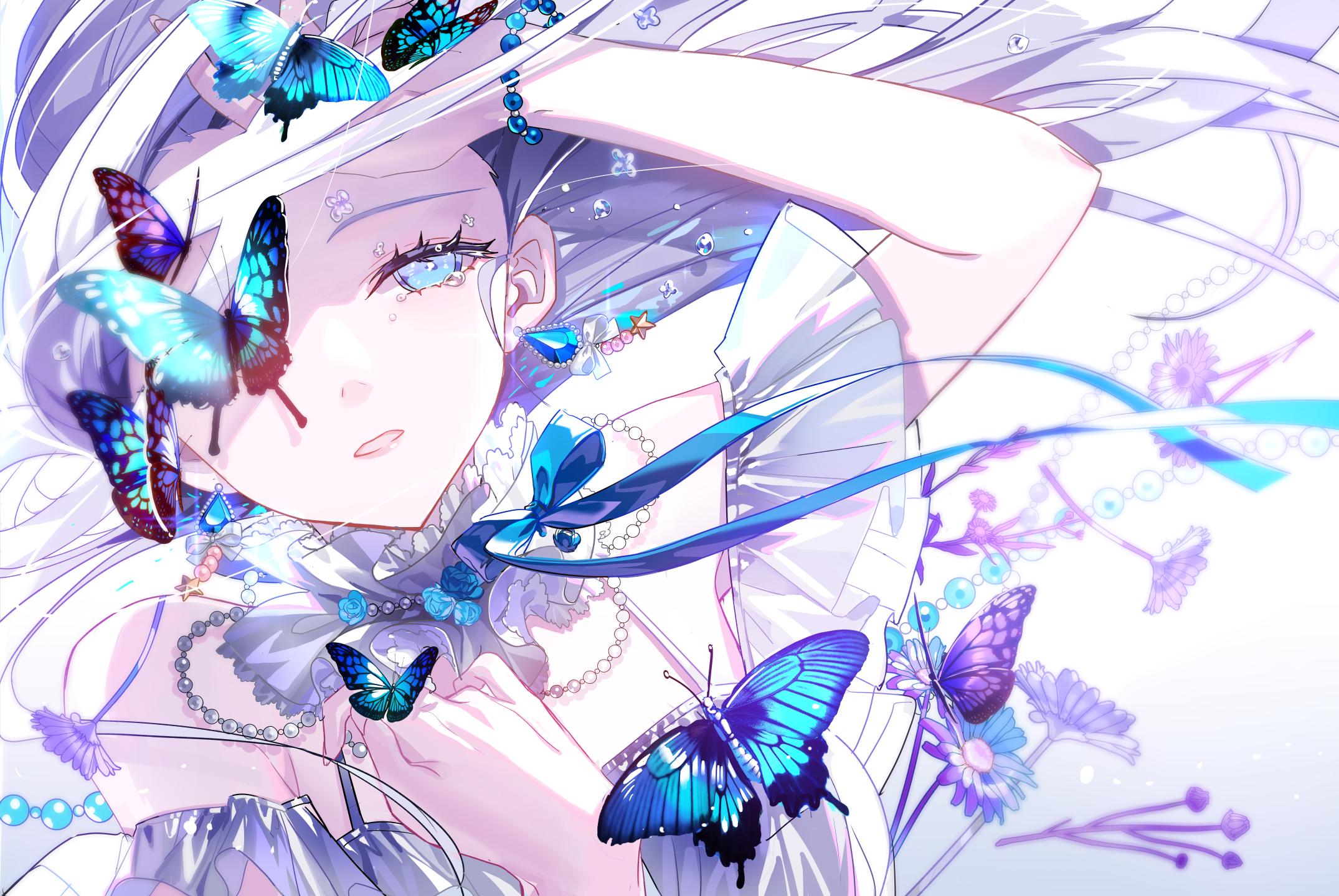 Anime Butterfly Wallpapers - Top Free Anime Butterfly Backgrounds ...
