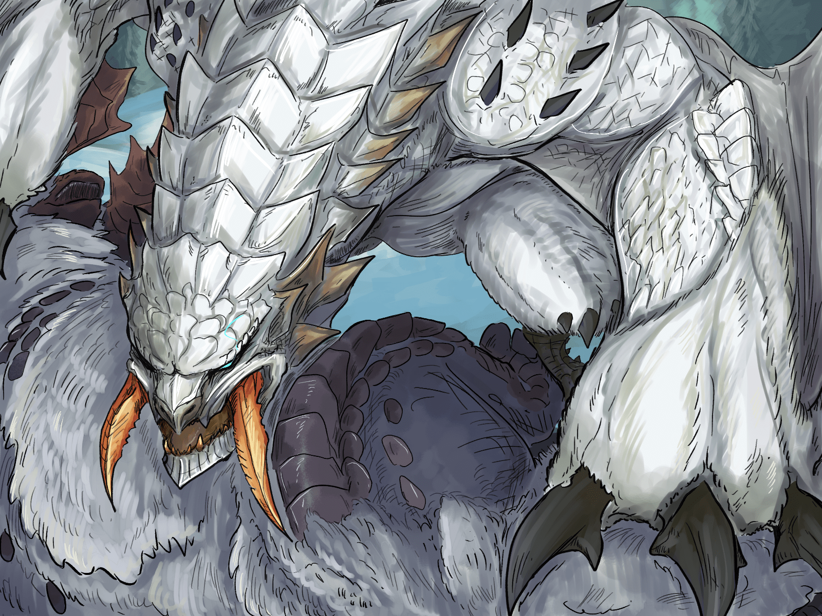 Barioth Wallpapers - Top Free Barioth Backgrounds - WallpaperAccess