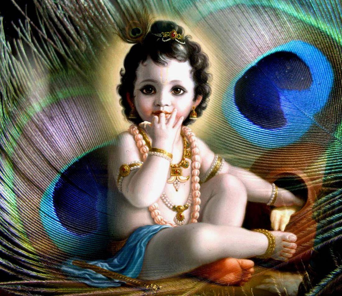 Little Baby Krishna Wallpapers - Top Free Little Baby Krishna ...