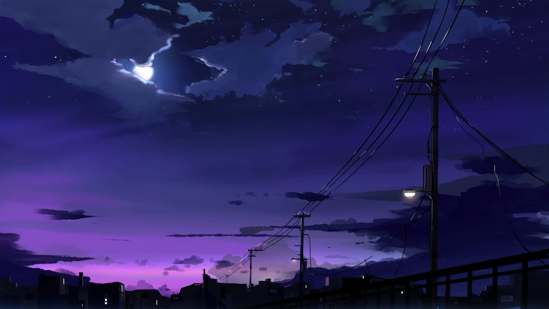 Anime Night Time Wallpapers - Top Free Anime Night Time Backgrounds ...