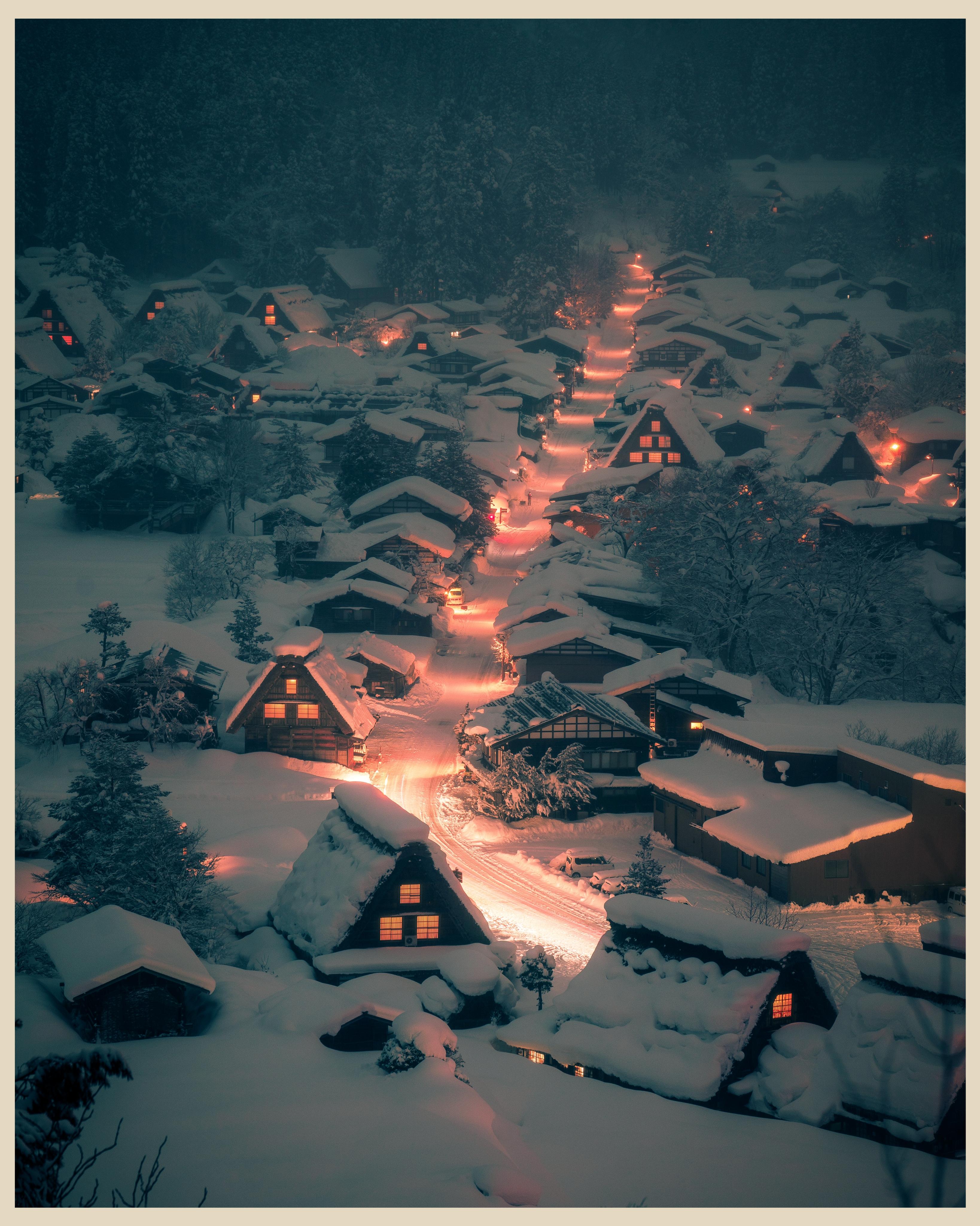 Shirakawago Wallpapers - Top Free Shirakawago Backgrounds - WallpaperAccess