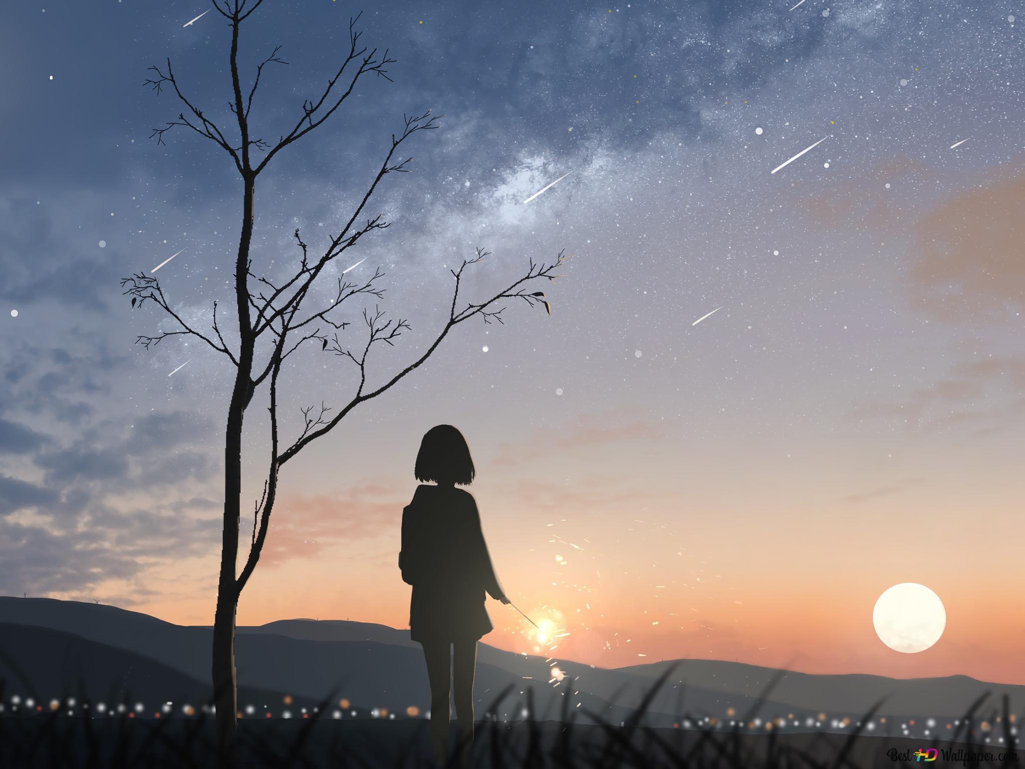 Alone Sunset Wallpapers - Top Free Alone Sunset Backgrounds ...