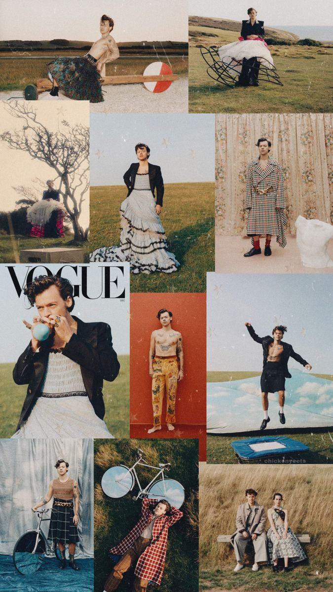 Harry Styles Vogue Wallpapers - Top Free Harry Styles Vogue Backgrounds - WallpaperAccess