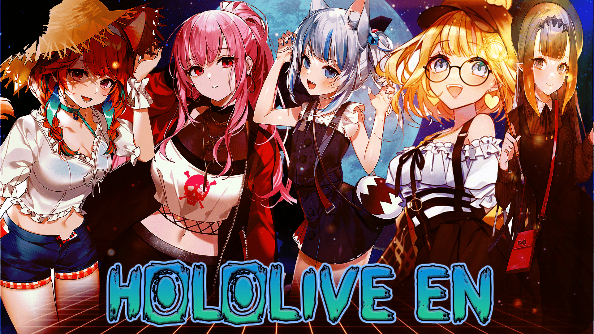 Hololive English Wallpapers - Top Free Hololive English Backgrounds ...
