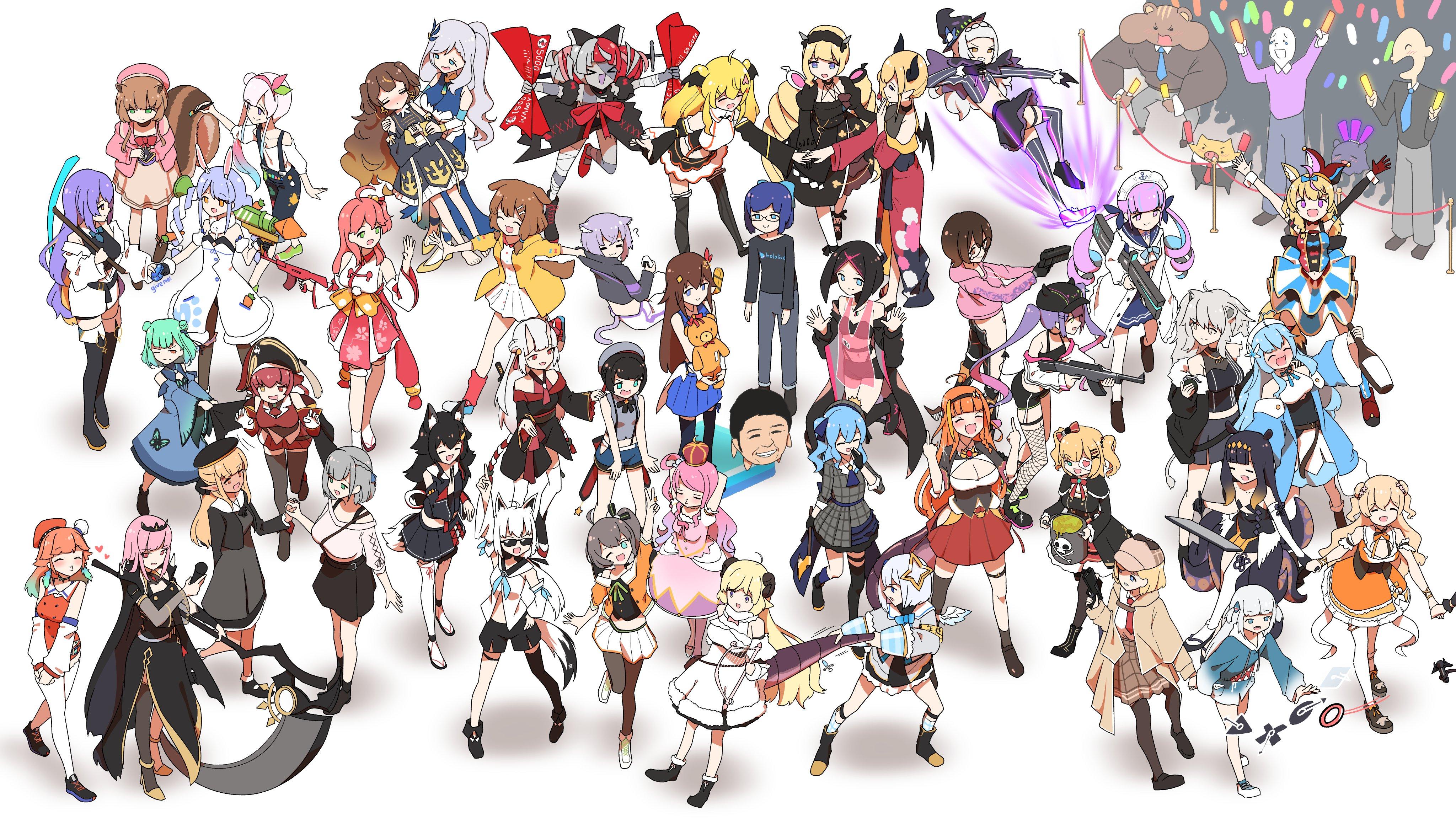 Hololive English Wallpapers - Top Free Hololive English Backgrounds ...