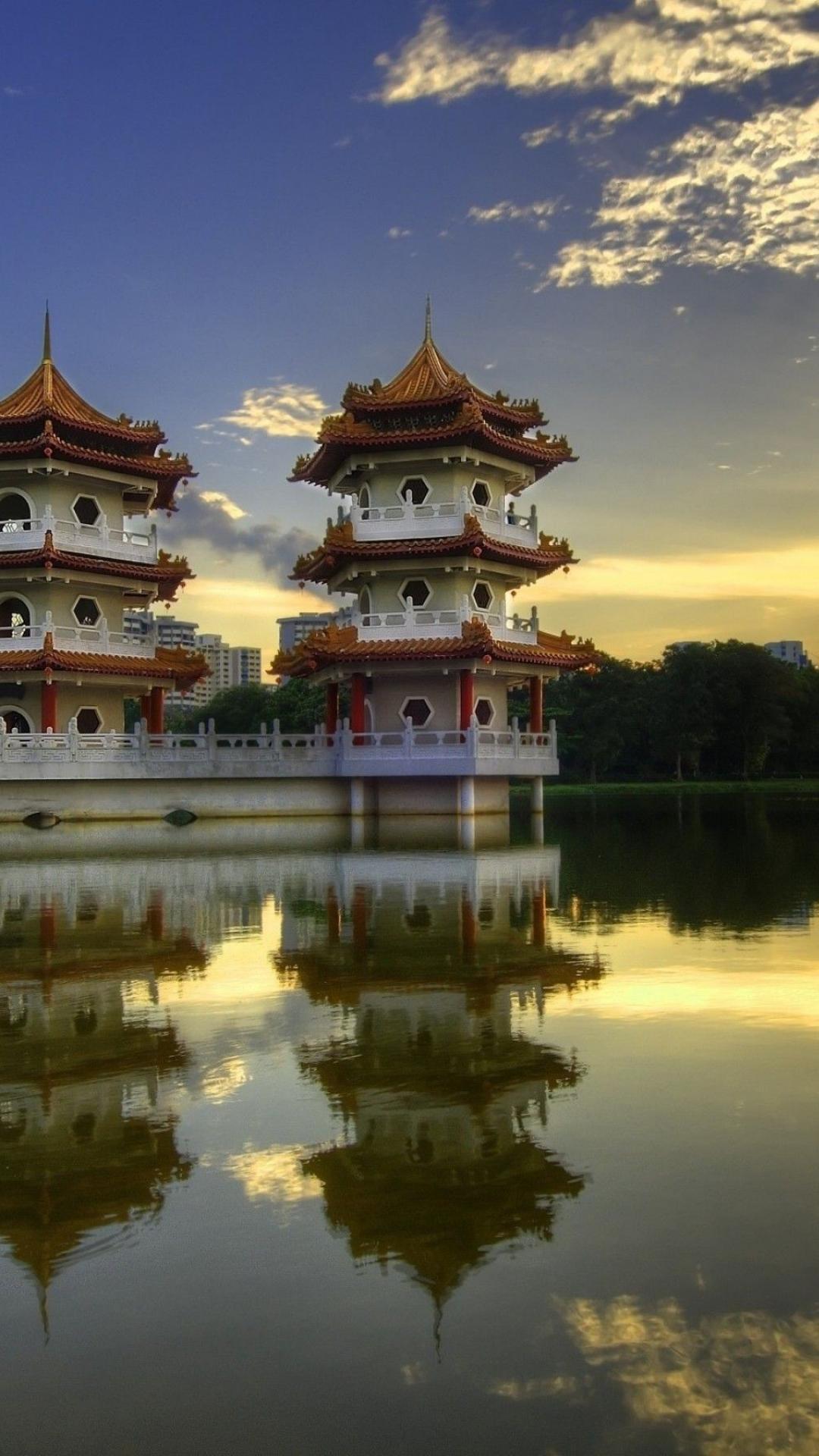Chinese Pagoda Wallpapers - Top Free Chinese Pagoda Backgrounds - WallpaperAccess