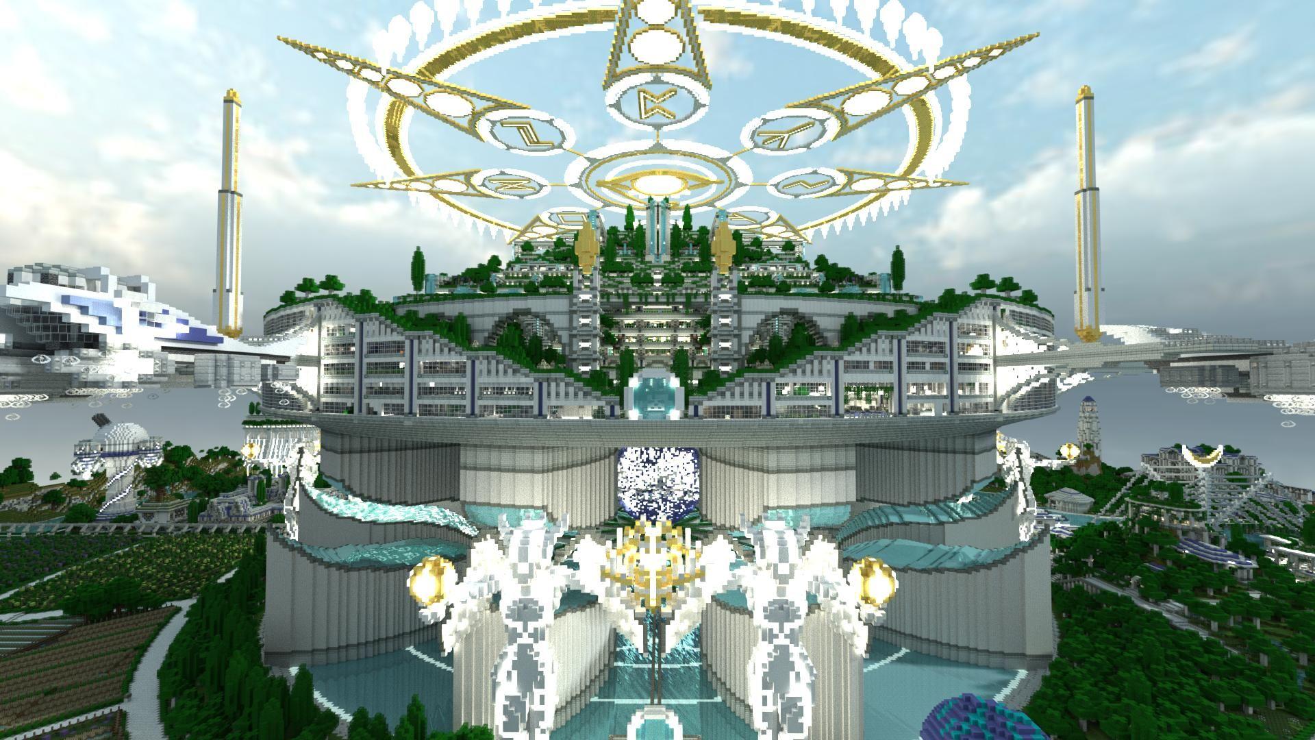 Minecraft Builds Wallpapers - Top Free Minecraft Builds Backgrounds ...